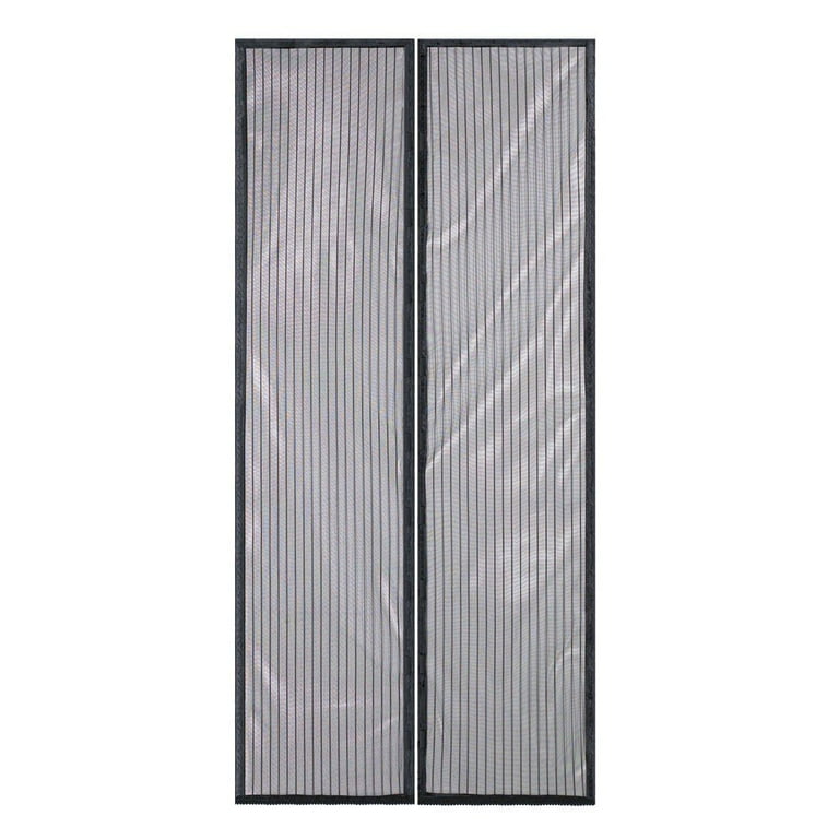Magnetic Hooks Fiberglass Mesh Magnetic Screen Door – Heavy Duty Self ...