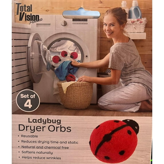 Total Vision Ladybug Dryer Orbs - Walmart.com