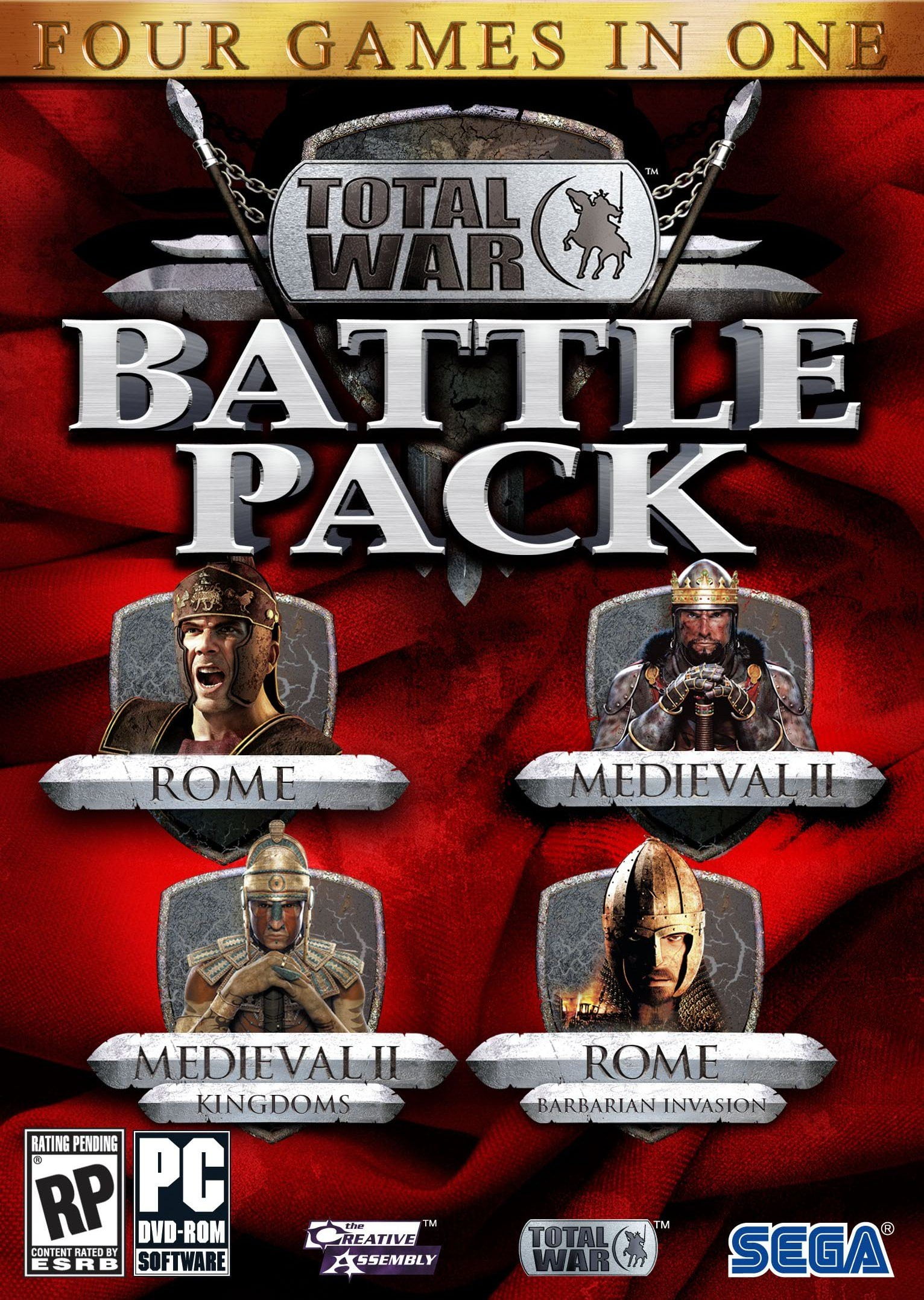 Total War Battle Pack 4-Game Collection (PC DVD) - Walmart.com