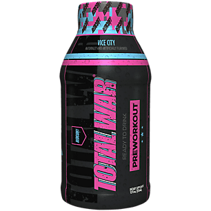 Total War Ready To Drink Pre-Workout - Vice City (12 Drinks, 12 Fl Oz ...