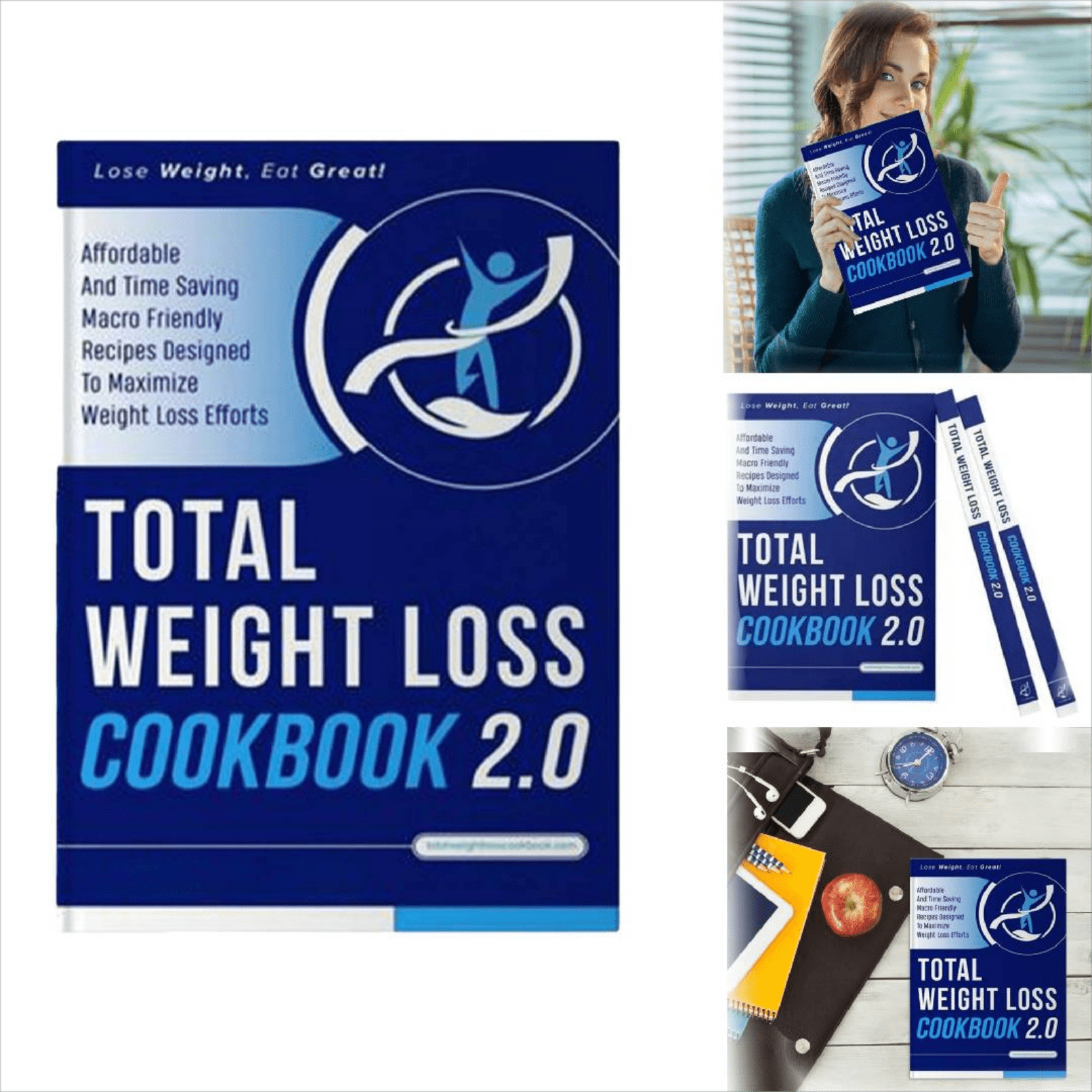 Total Weight Loss Cookbook 2.0: Healthy Meal Prep & 350+ Weight Loss ...