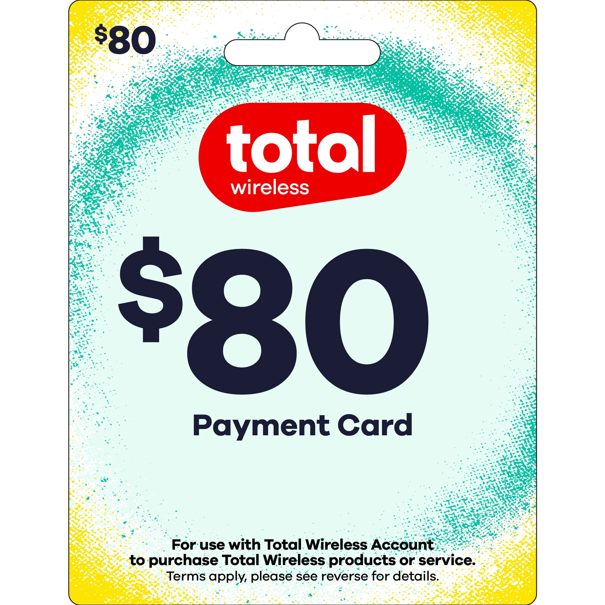 Total Wireless $80 Payment Card e-PIN Top Up (Email Delivery) - Walmart.com