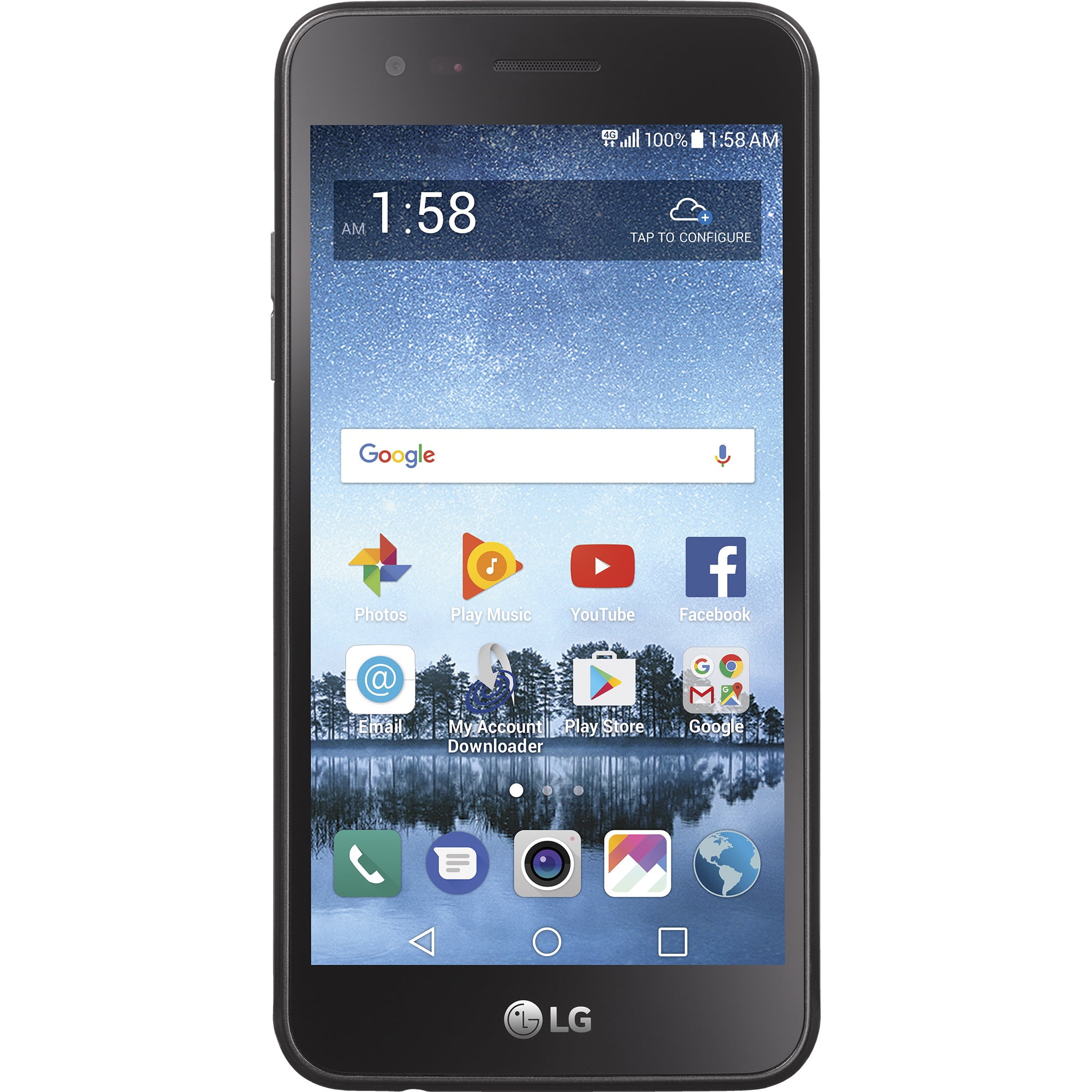 Total Wireless LG Rebel 3 Prepaid Smartphone - Walmart Business Supplies