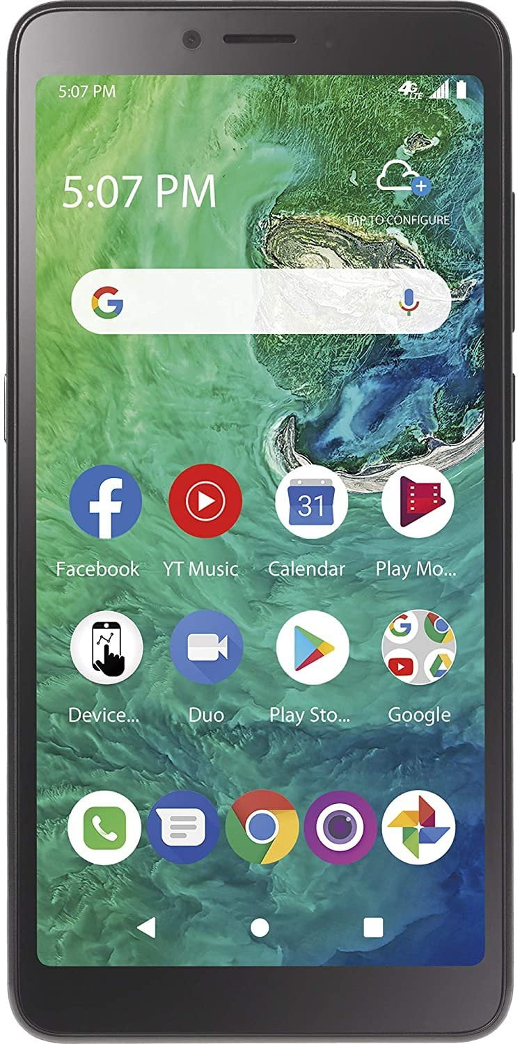 Total Wireless TCL A2 4G LTE Prepaid Cell Phone - Black - 32GB - Sim ...