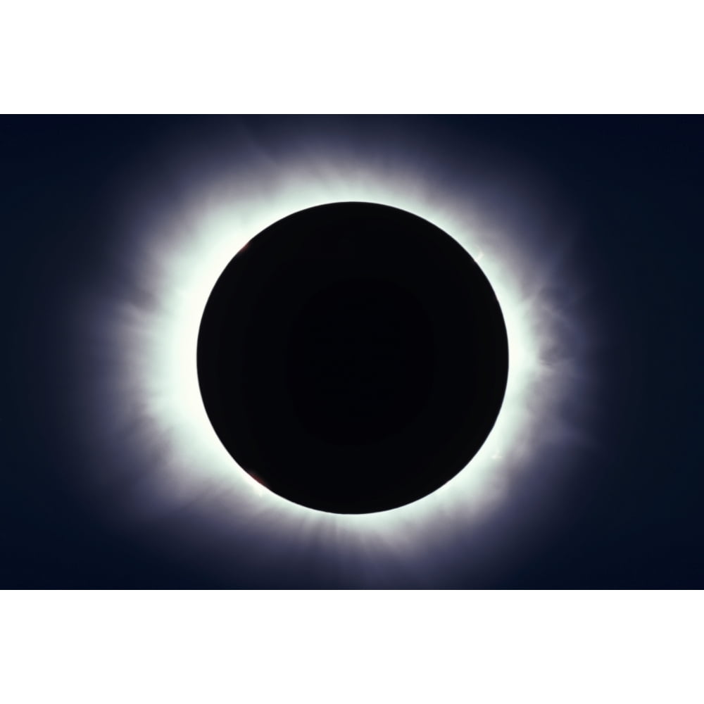 Total solar eclipse taken near Carberry Manitoba Canada. Poster Print ...