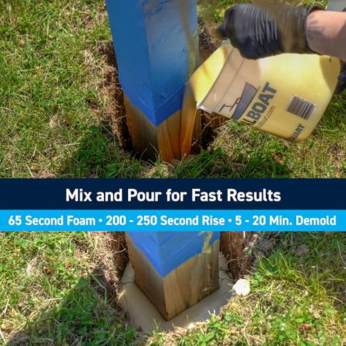 TotalBoat 6 Lb Density Expanding Foam Kit, 2 Part Closed Cell ...