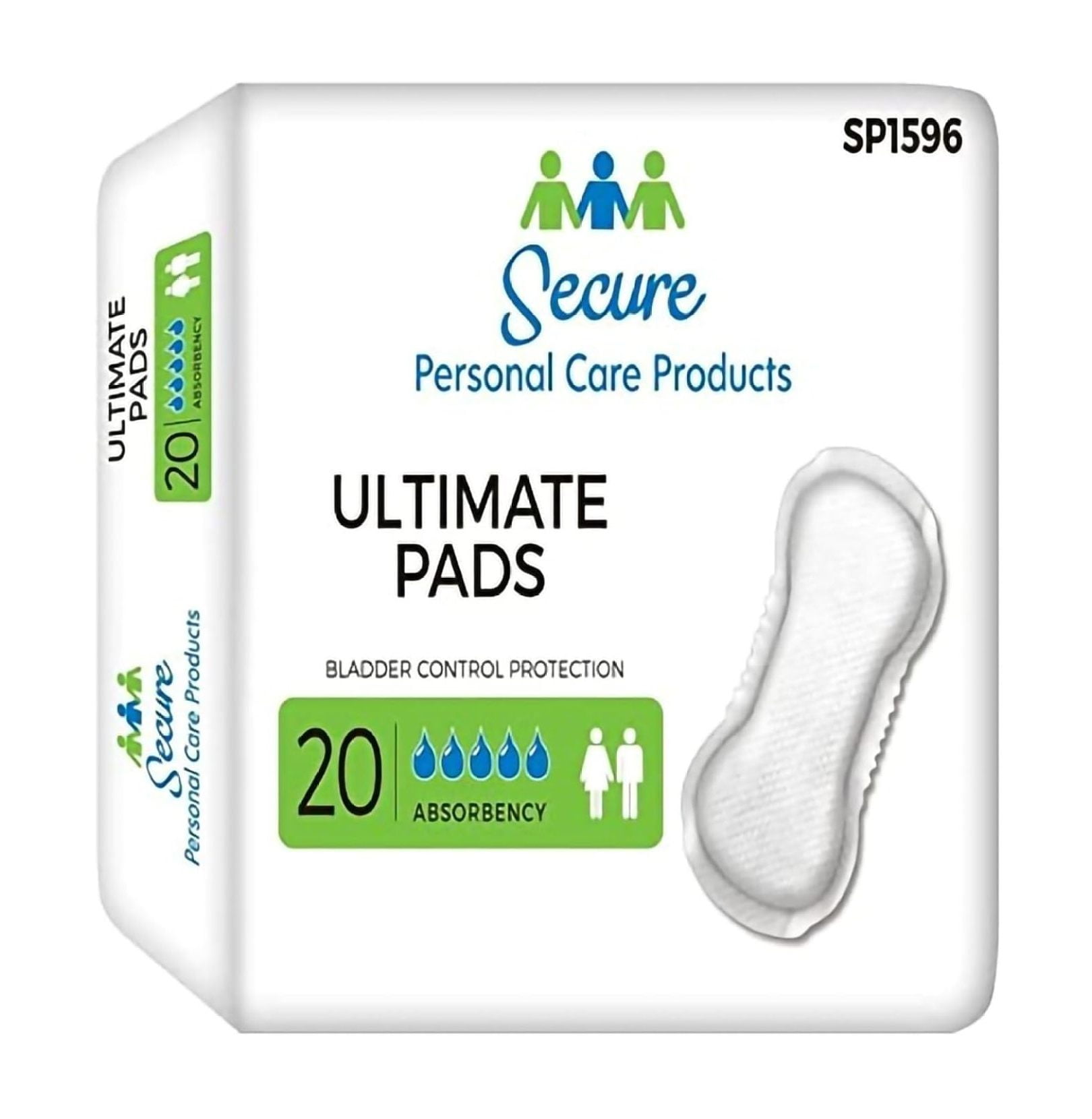 TotalDry Bladder Control Pads - 180 Count - Heavy Absorbency ...