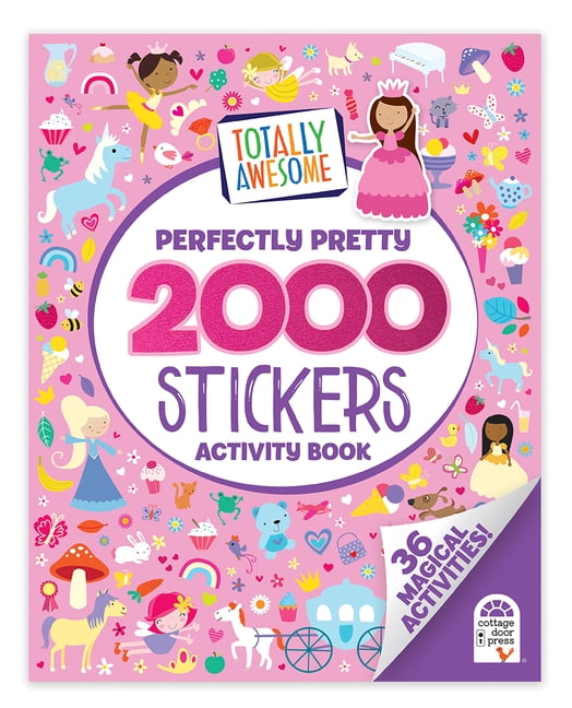 Totally Awesome Totally Awesome 2000 Stickers Perfectly Pretty Activity ...