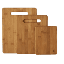 Oceanstar 3-Piece Bamboo Cutting Board Set - Walmart.com