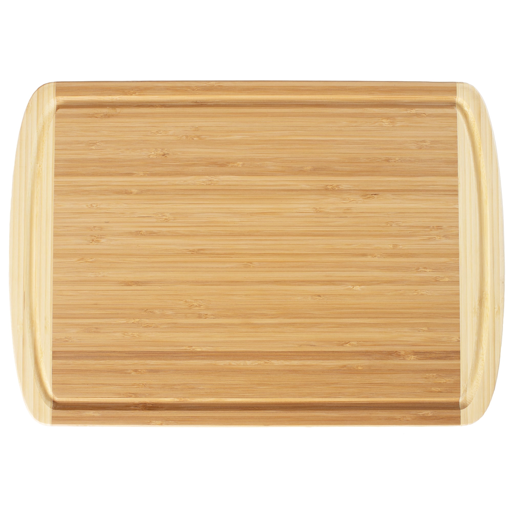 Totally Bamboo Kona Groove Bamboo Carving & Cutting Board, 18" x 12-1/2 ...