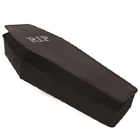 Totally Ghoul Halloween Deluxe Collapsible Coffin - Walmart.com