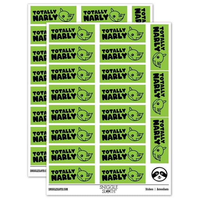 Totally Narly Narwhal Gnarly Good Awesome Teacher Student School ...