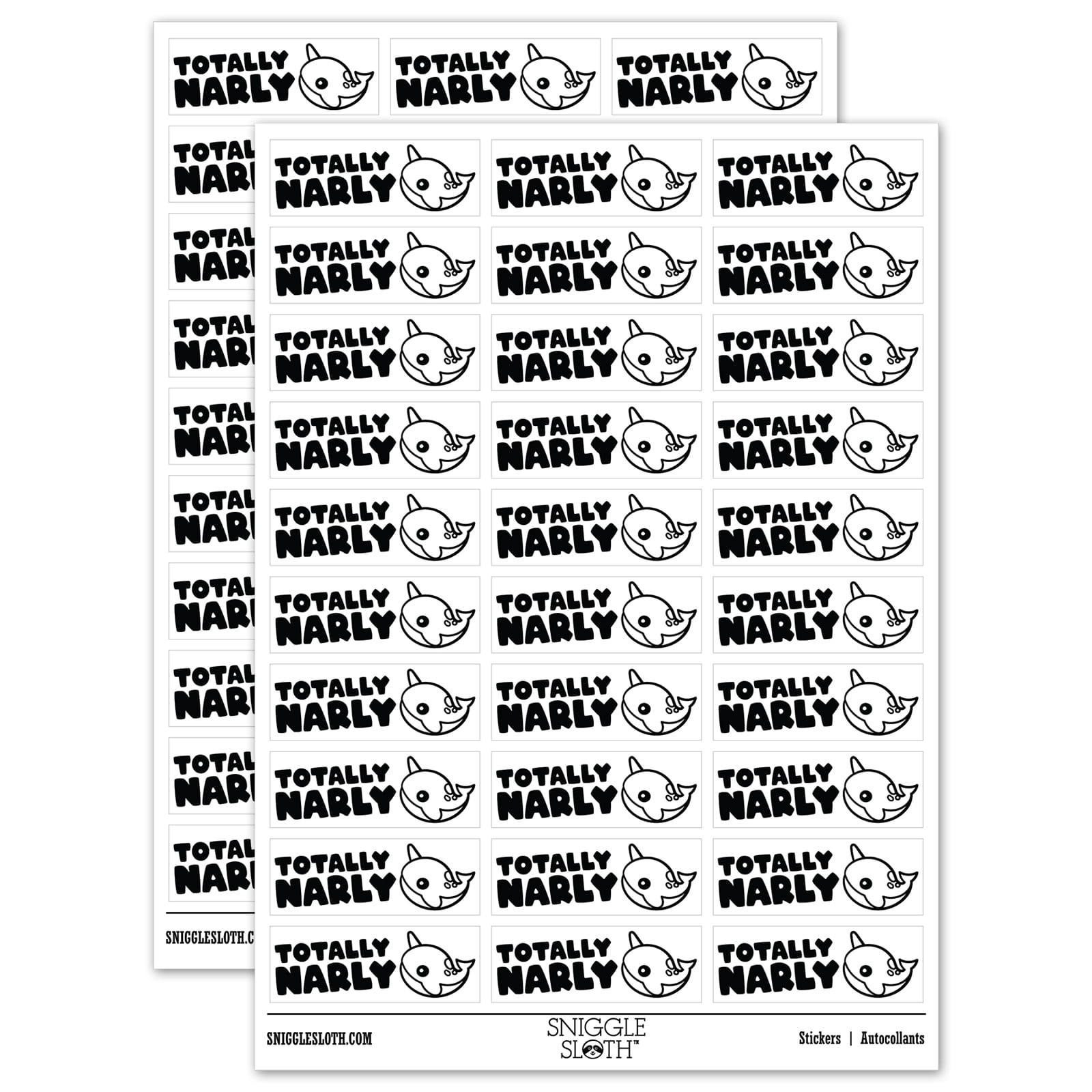 Totally Narly Narwhal Gnarly Good Awesome Teacher Student School ...