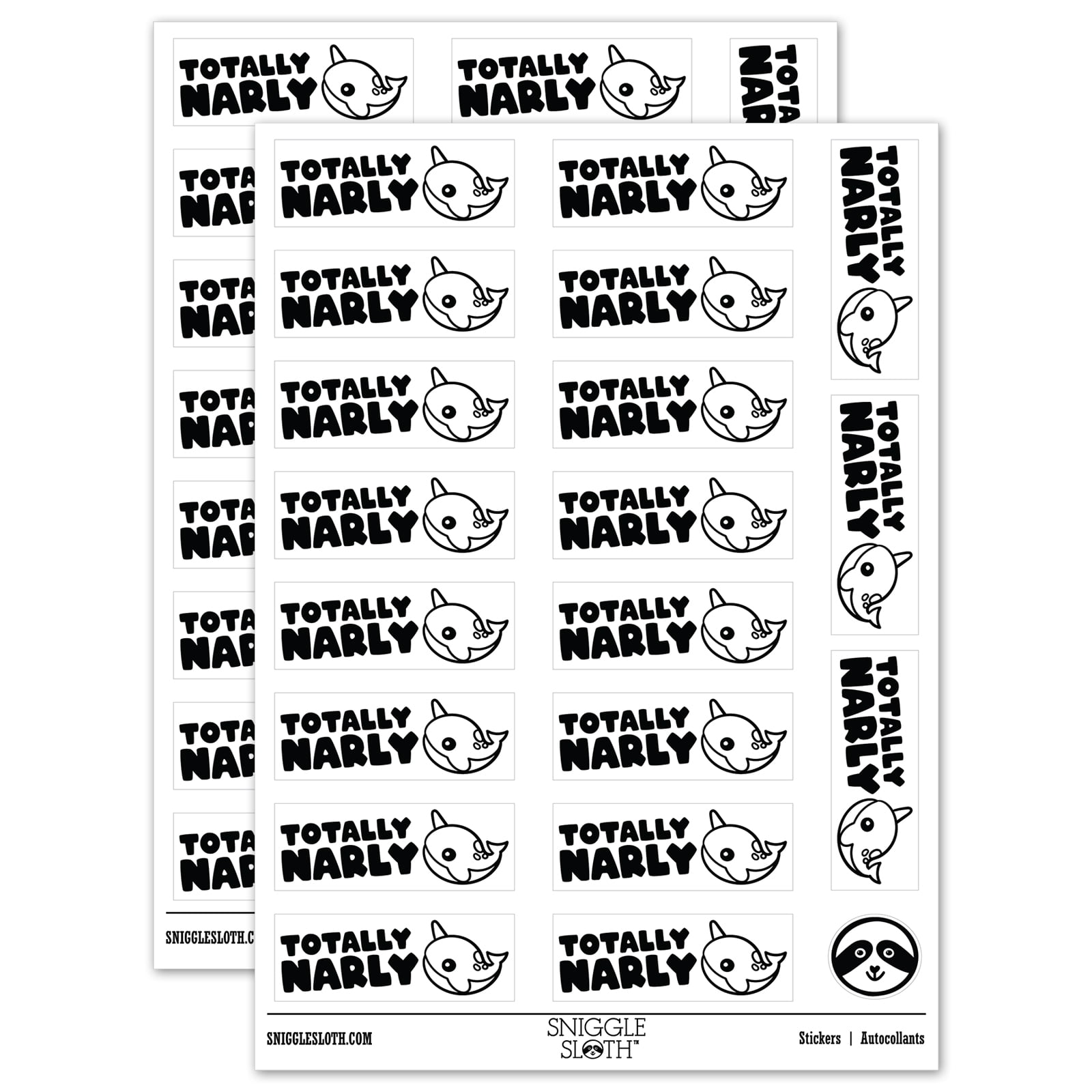 Totally Narly Narwhal Gnarly Good Awesome Teacher Student School ...