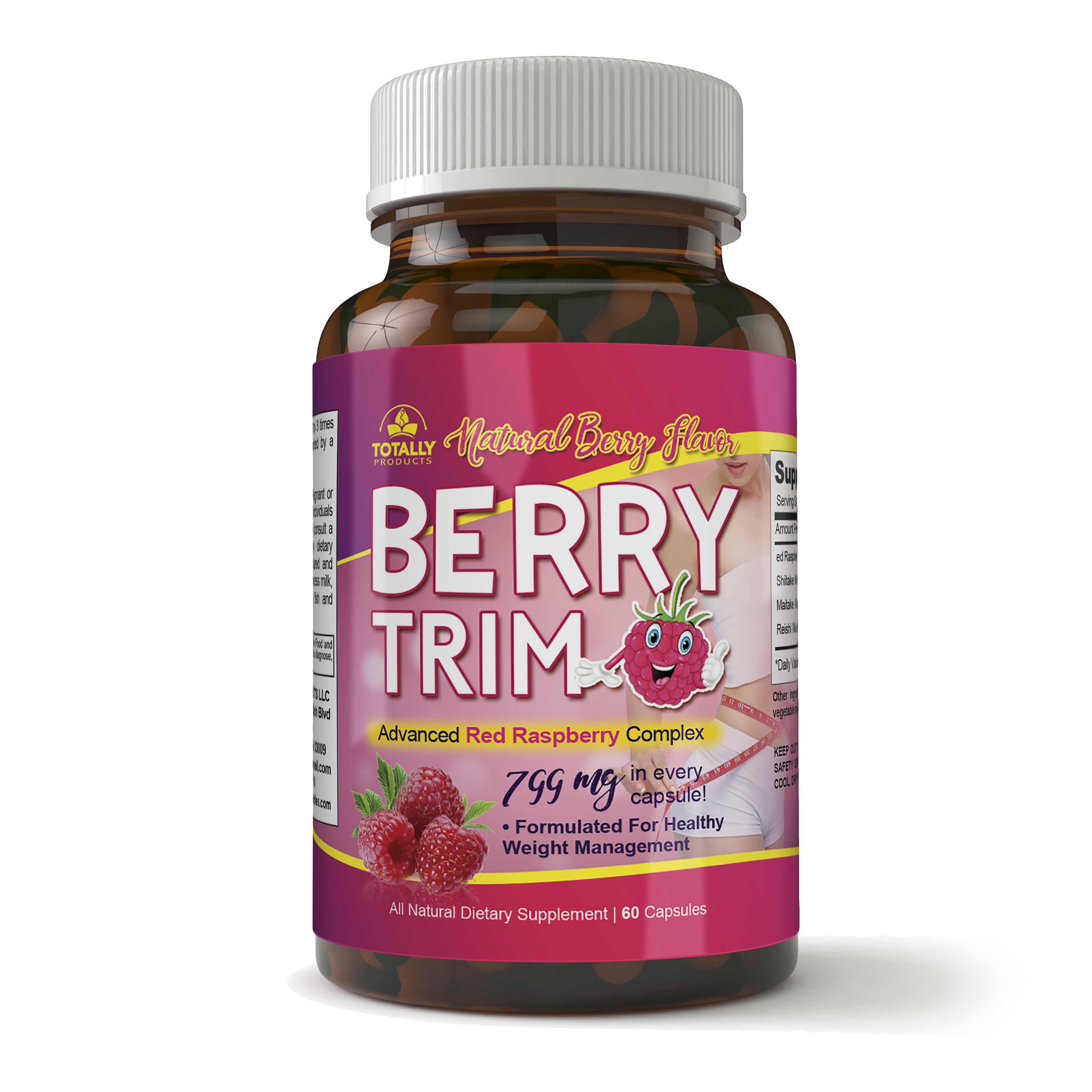 Totally Products Berry Trim Weight loss and Immune Booster (60 capsules ...