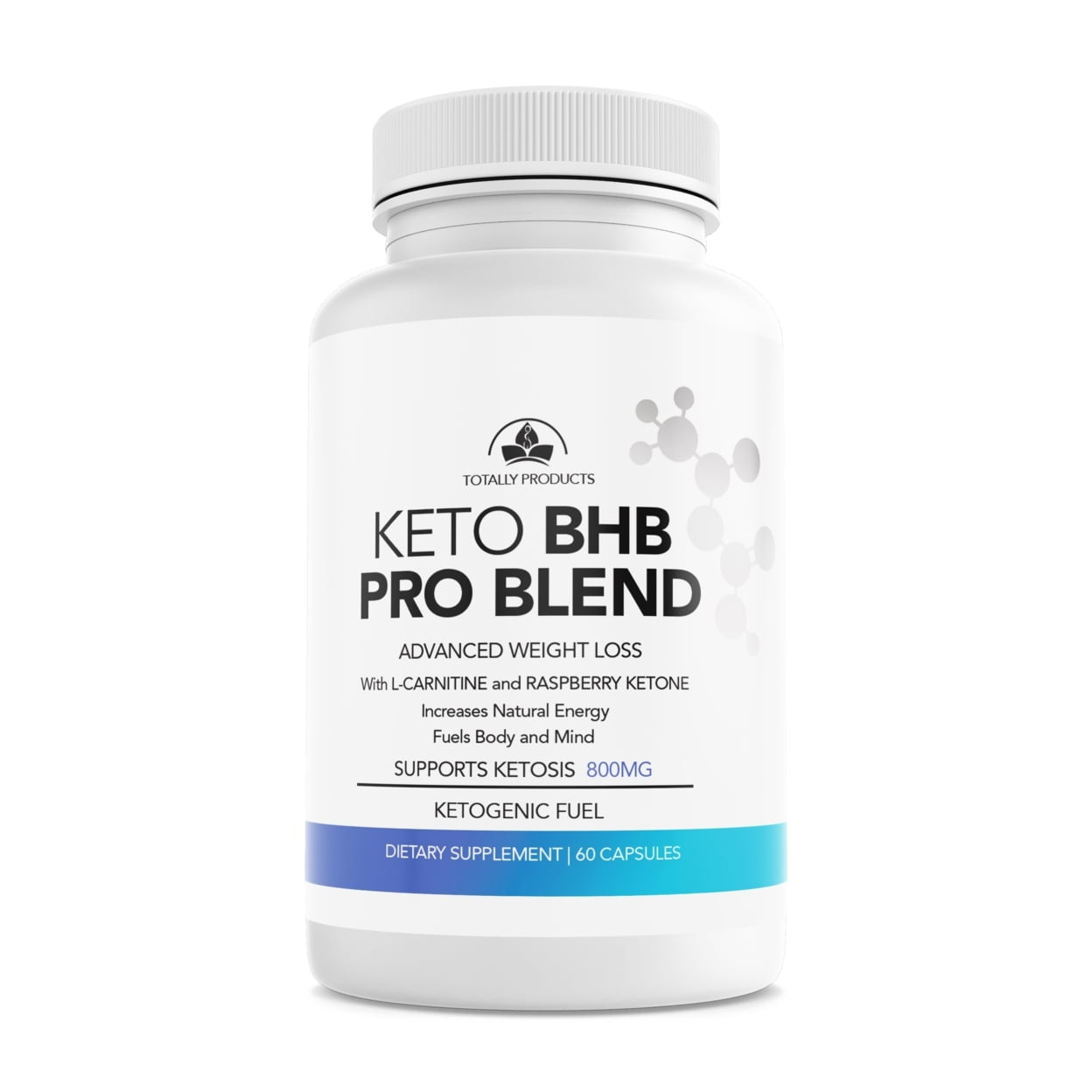 Totally Products Keto BHB PRO Blend with Raspberry and L-Carnitine for ...