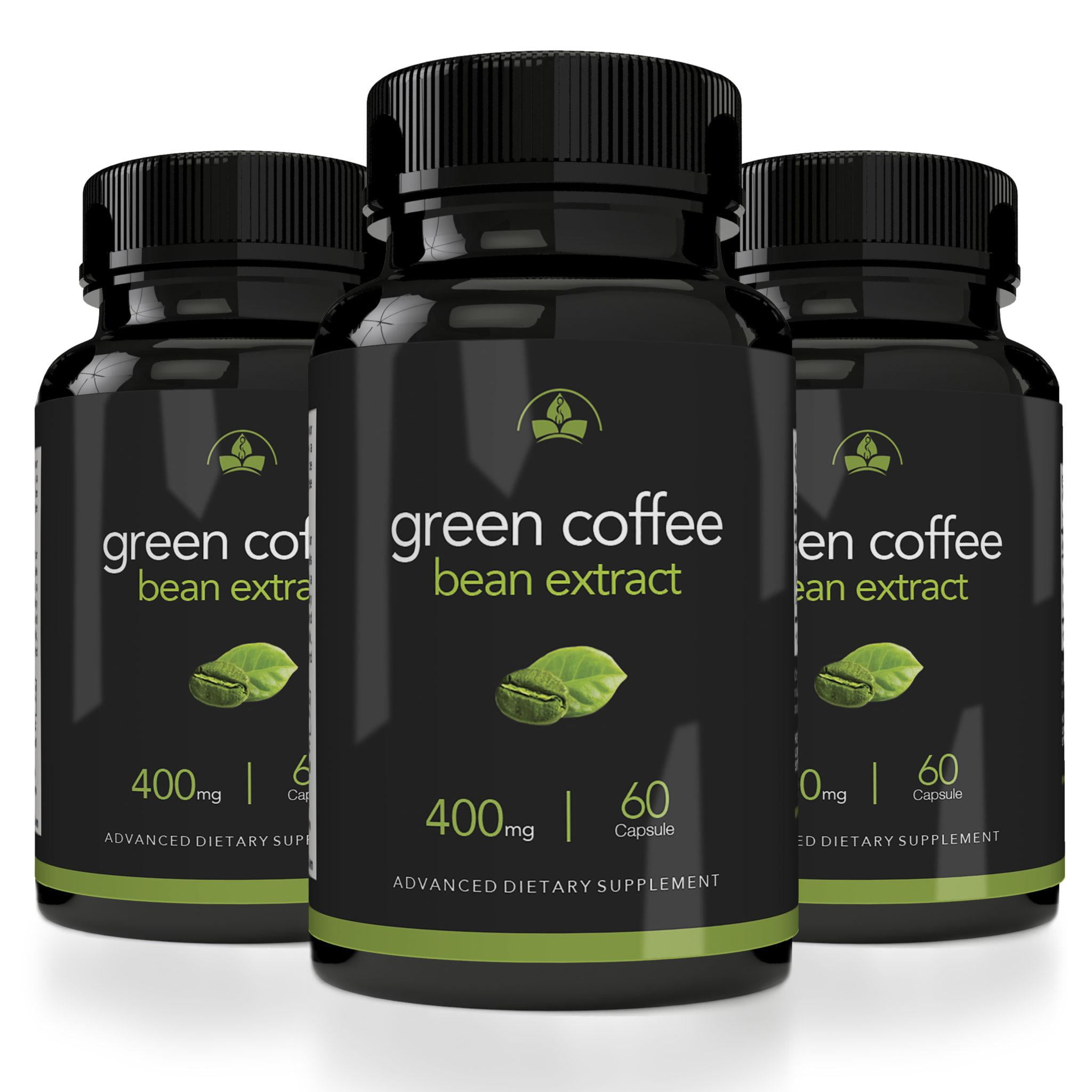Totally Products Maximum Strength Green Coffee Bean Extract 400mg (60 ...
