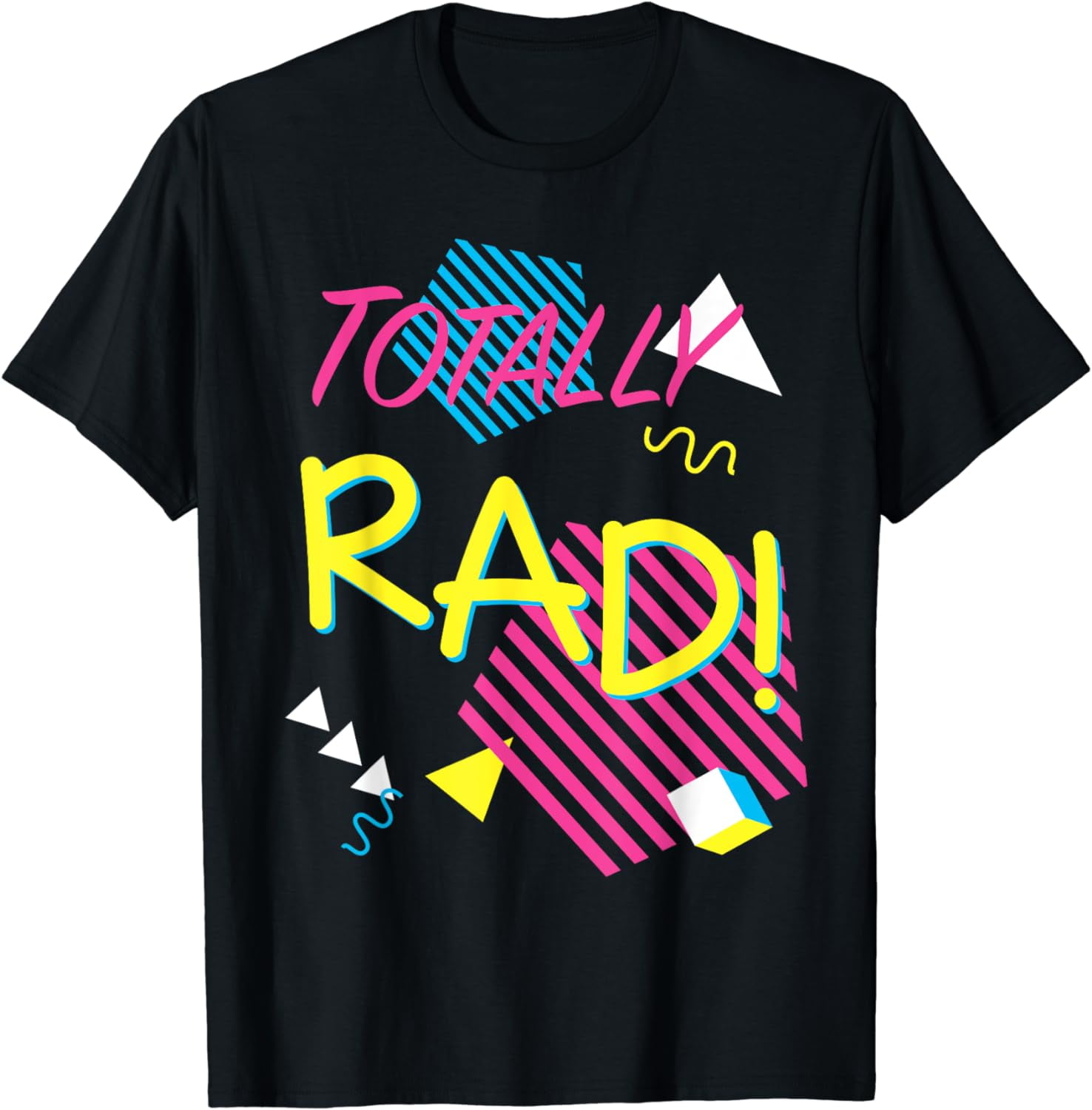 Totally Rad 80s 1980s Eighties Fashion T-Shirt - Walmart.com