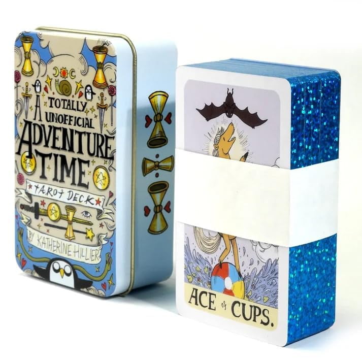 Totally Unofficial Adventure Time Tarot Cards in A Tin A 78-Card Deck ...