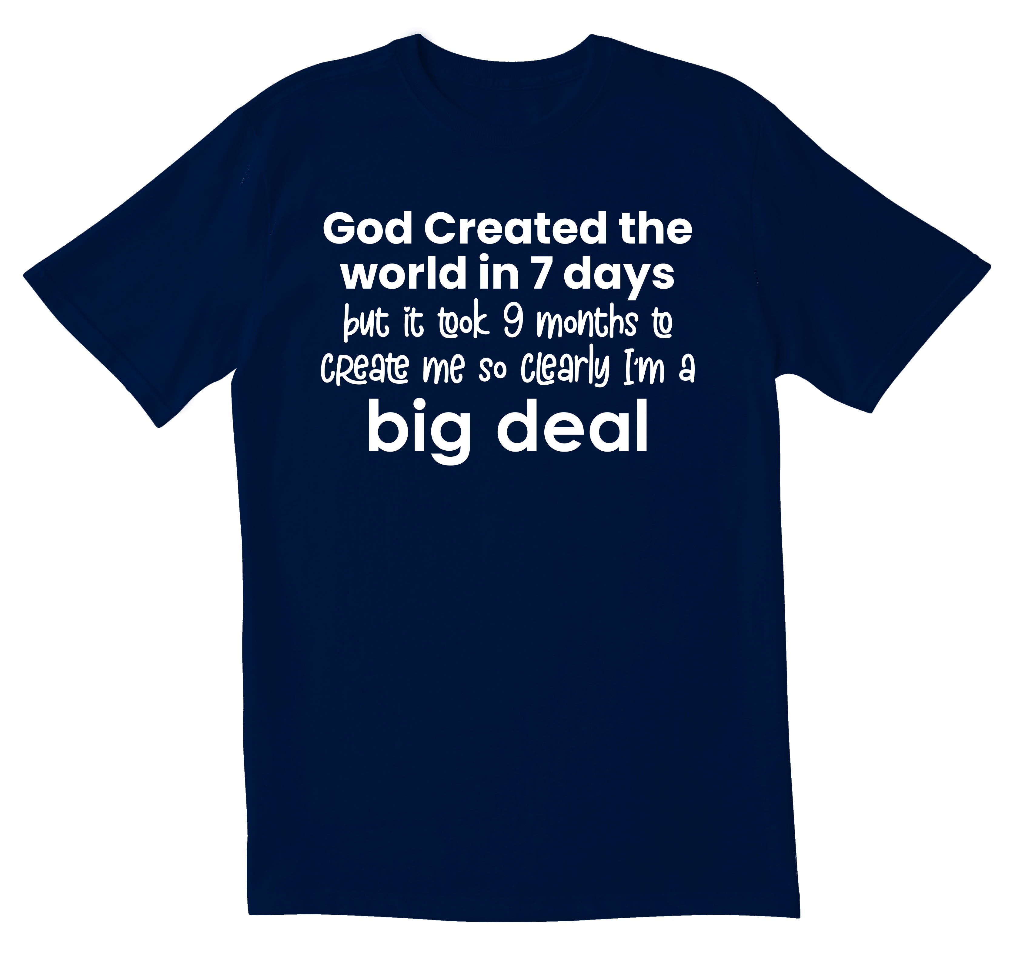 TotallyTorn God Created World In Seven Days But It Tooks Nine Months To ...