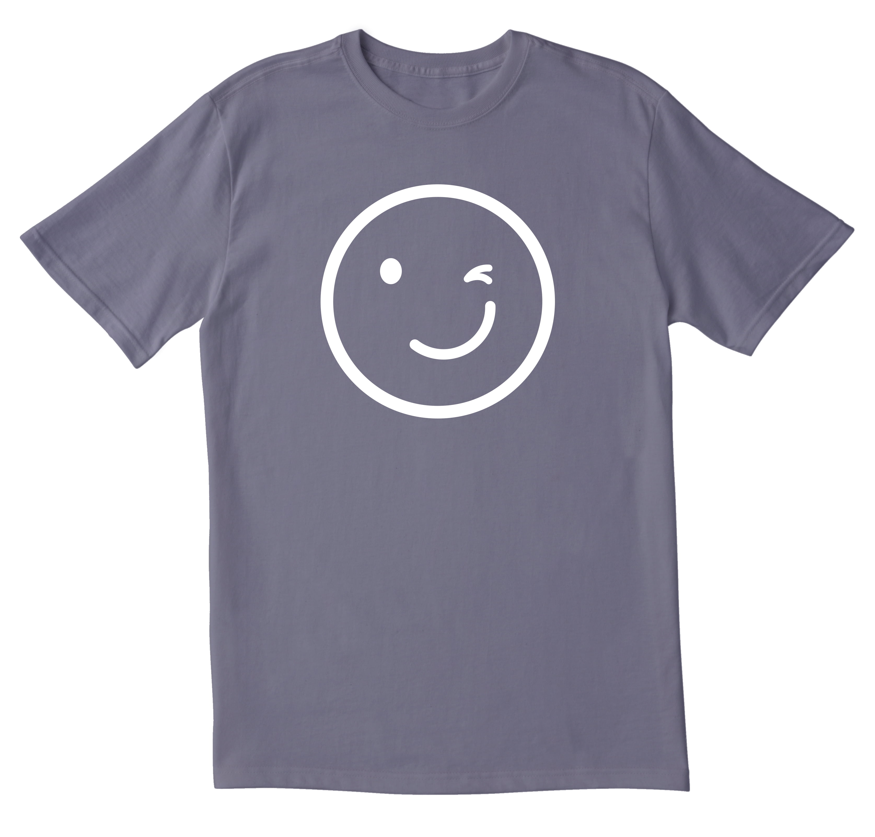 TotallyTorn Wink Smile Novelty Sarcastic Funny Men's T Shirts - Walmart ...