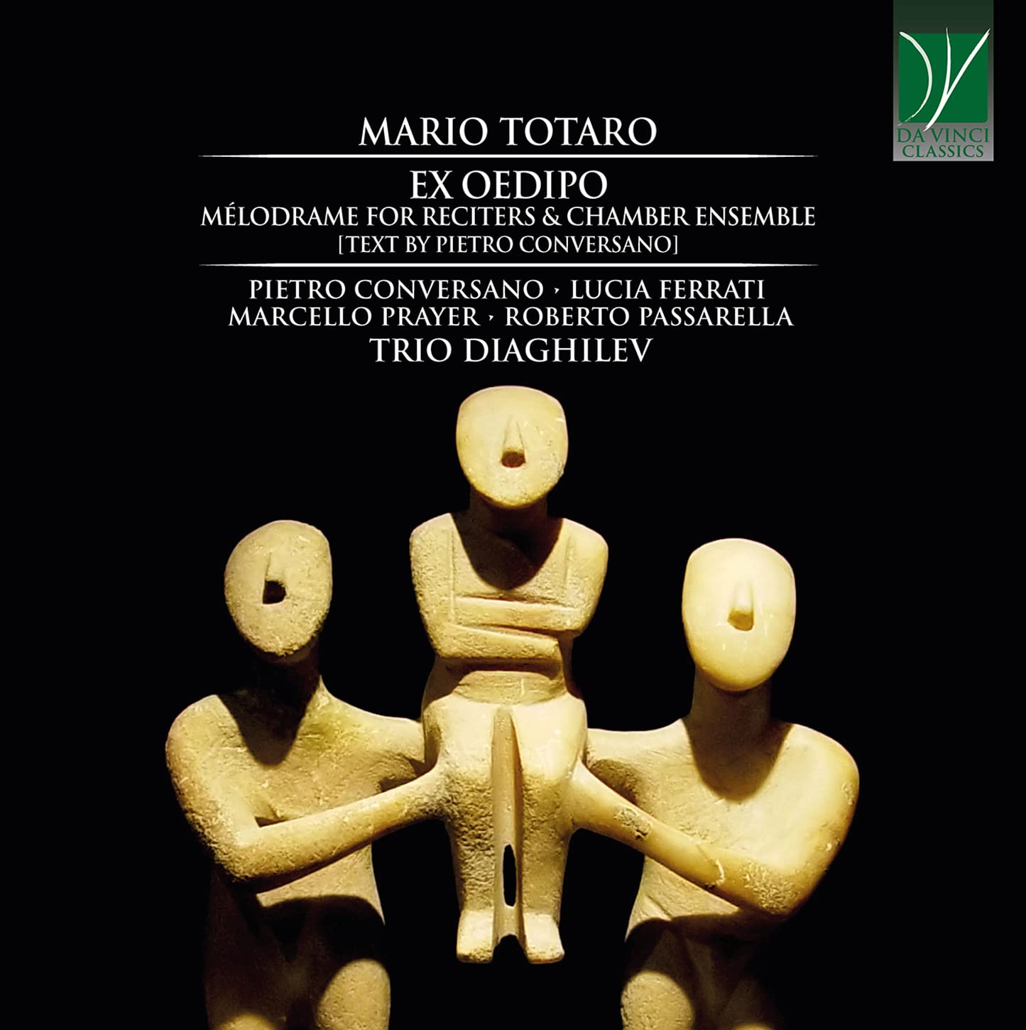 Totaro: Ex Oedipo Melodrame For Reciters & Chamber Ensemble (Audiobook ...