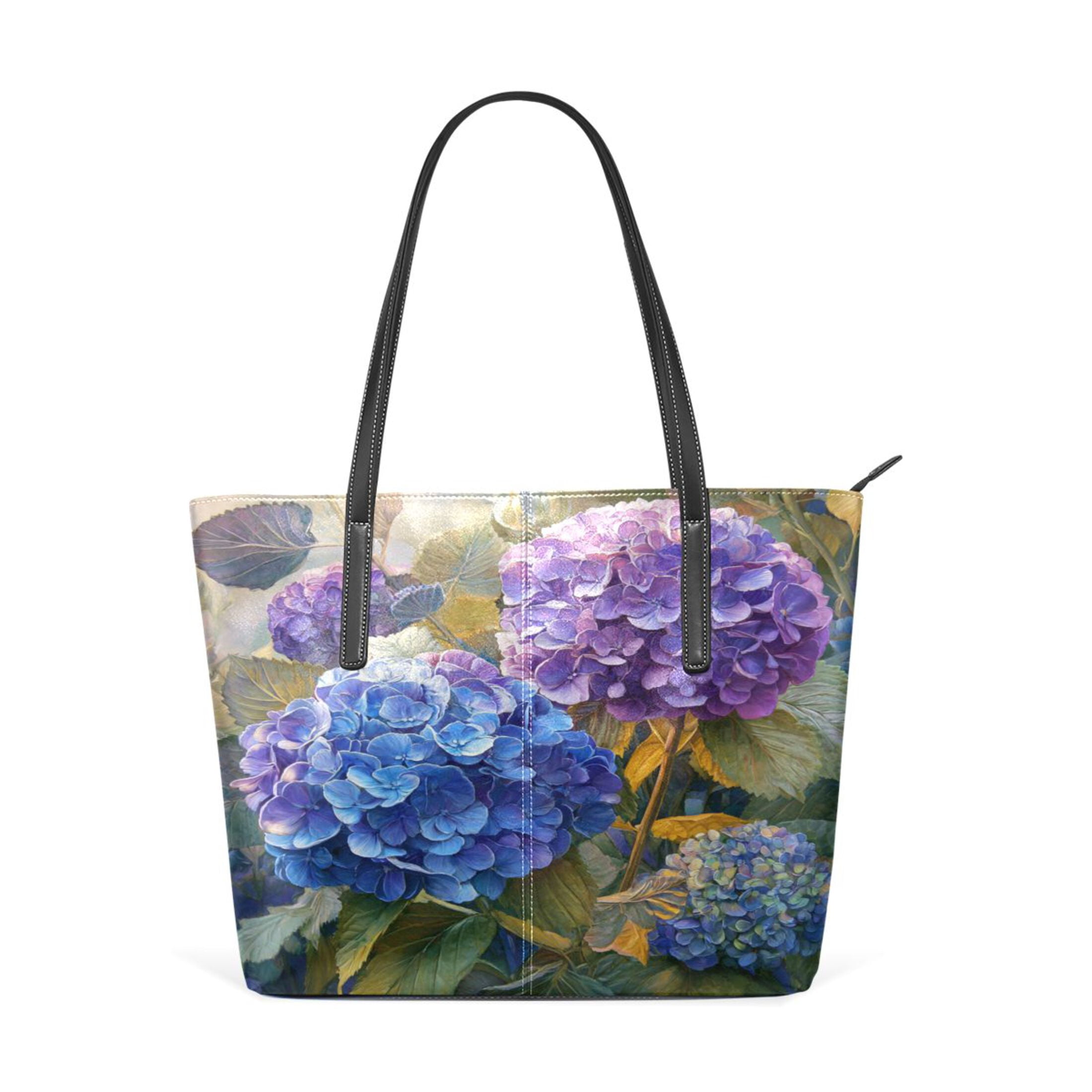 Tote Bag Aesthetic leather Handbags with Zipper for Women Travel ...