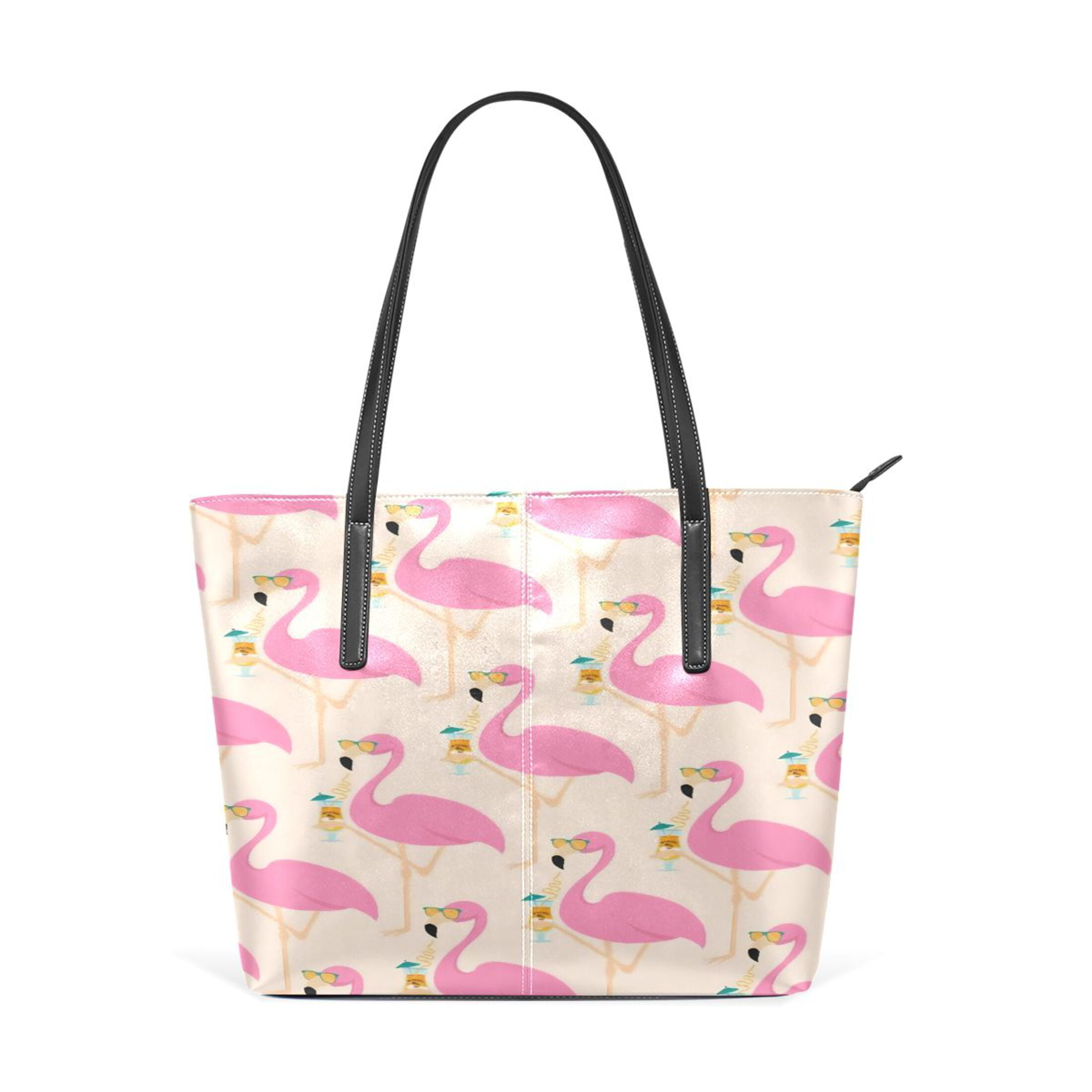 Tote Bag Aesthetic leather Handbags with Zipper for Women Travel Shoulder Bags Purses with ...