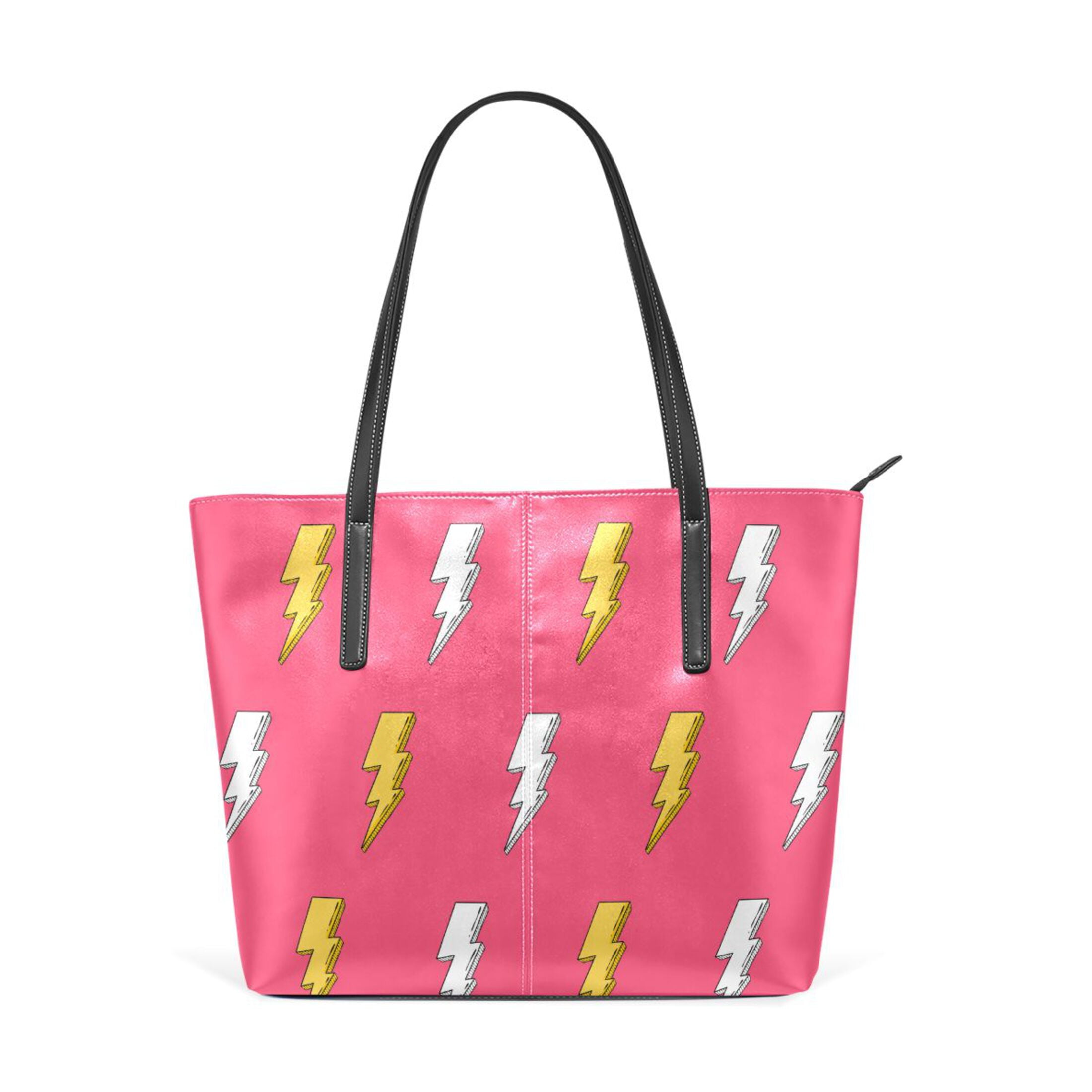 Tote Bag Aesthetic leather Handbags with Zipper for Women Travel Shoulder Bags Purses with ...