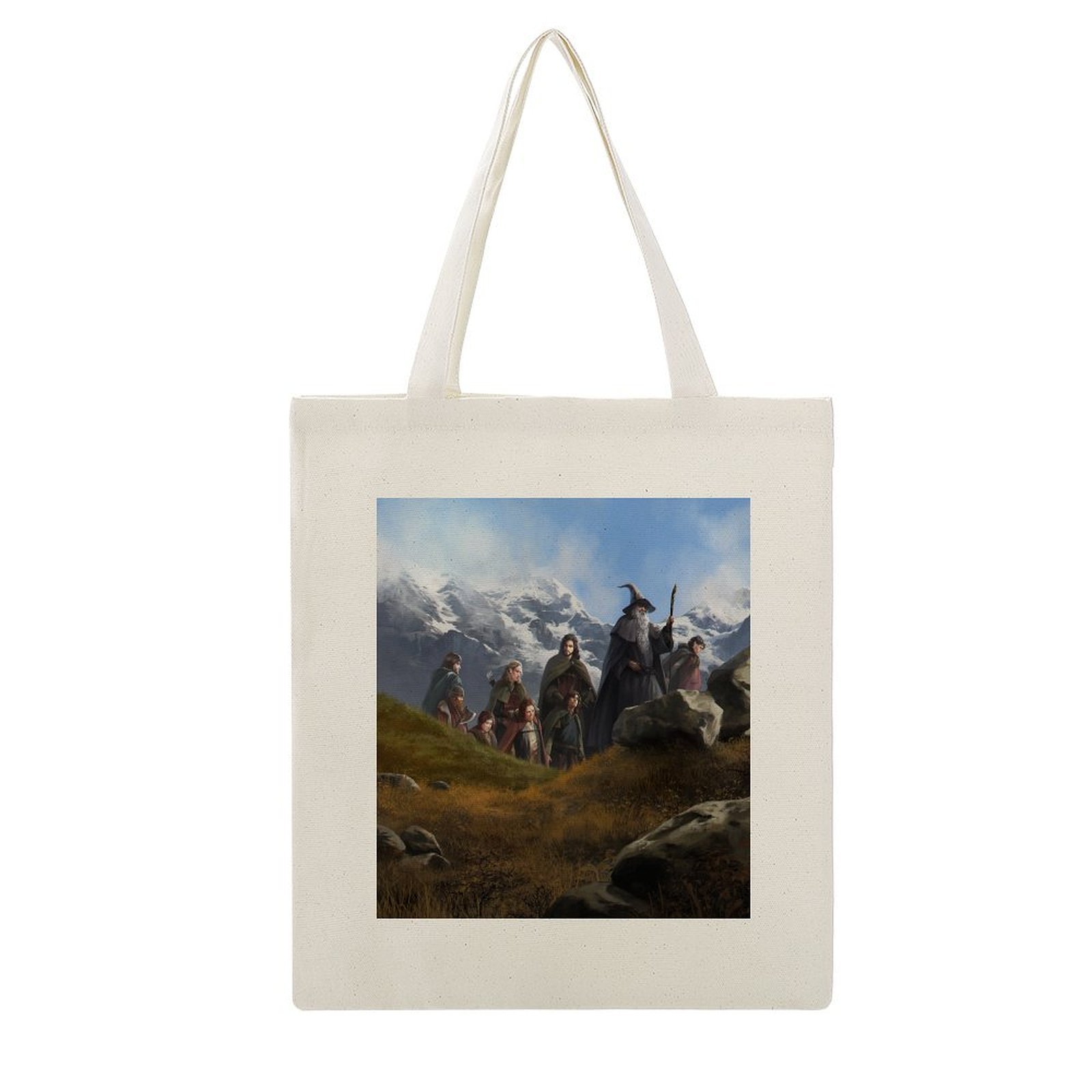Tote Bag Black The Lord of the Rings Medieval knights The Hobbit ...