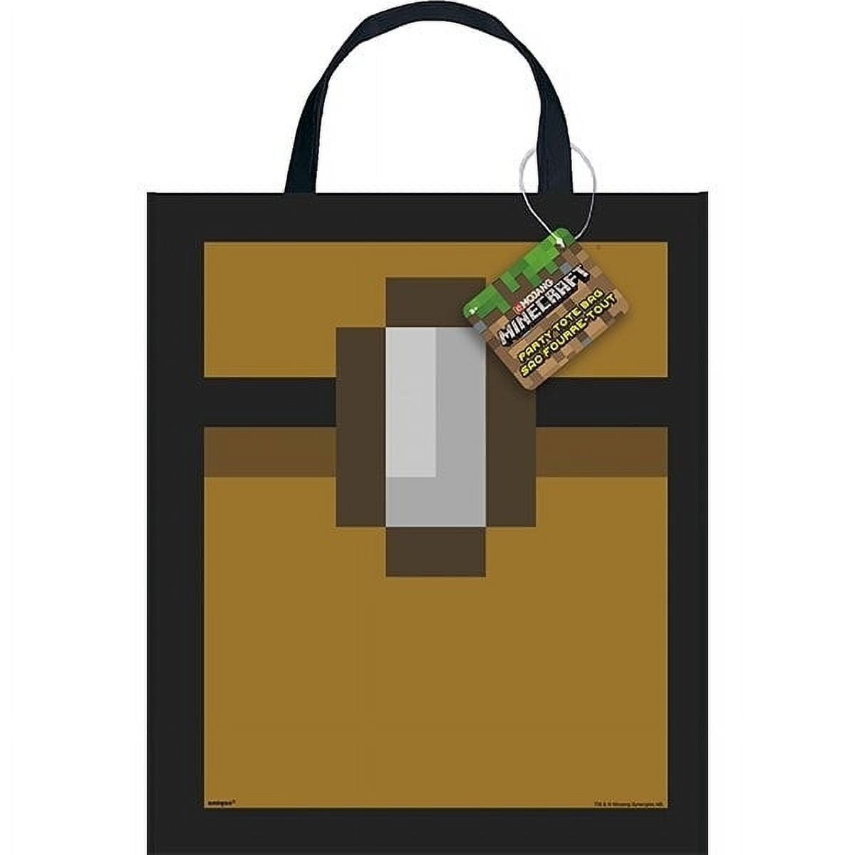Tote Bag - Minecraft - 13 Inch X 11 Inch - Plastic - 12ct - Walmart.com