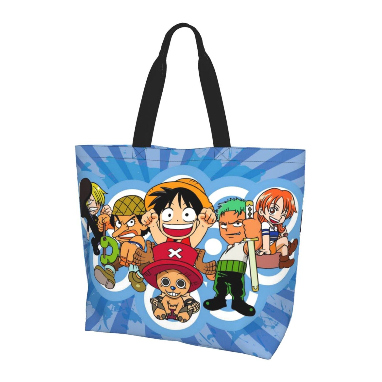 Tote Bag Onepiece Shoulder Bags Gift For Anime Movie Game Lovers Casual ...