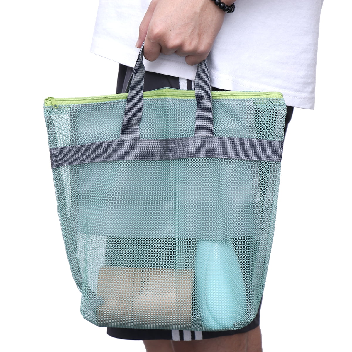 Tote Bag Organizer Mesh Tote Bag Women Essentials Storage Bag Beach ...