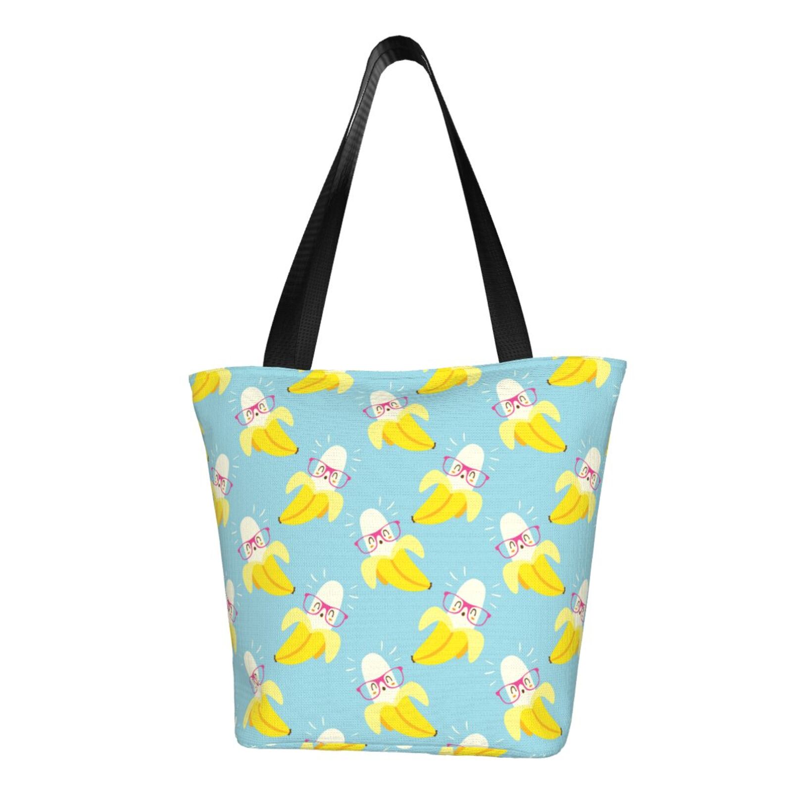 Tote Bag for Women, Cute Banana Azure Large Capacity Handbags Womens ...