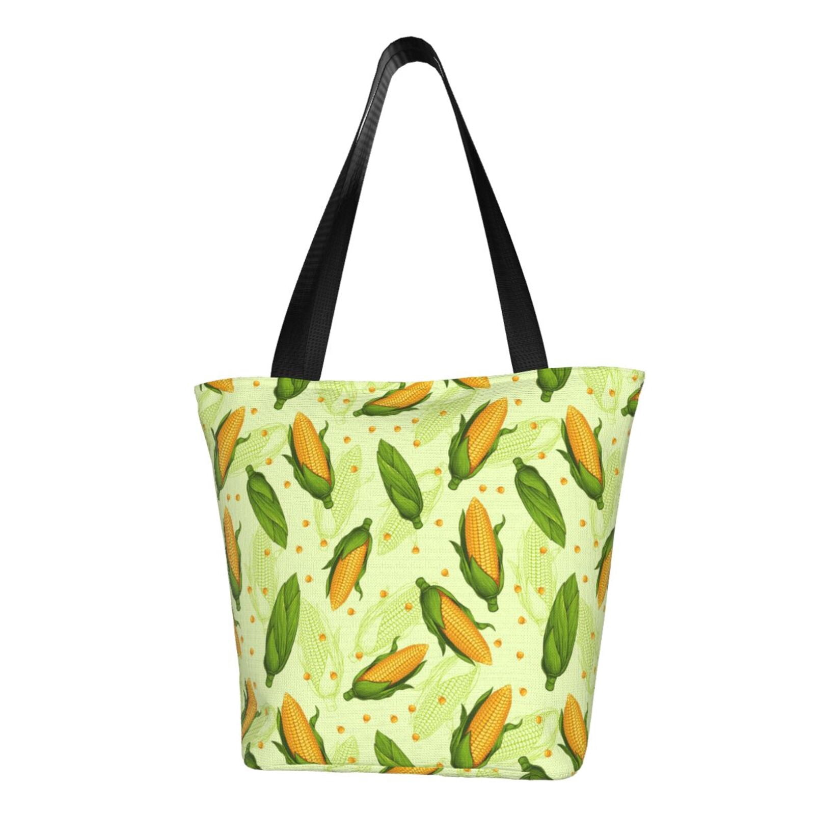Tote Bag for Women, Fresh Corn Large Capacity Handbags Womens Laptop ...