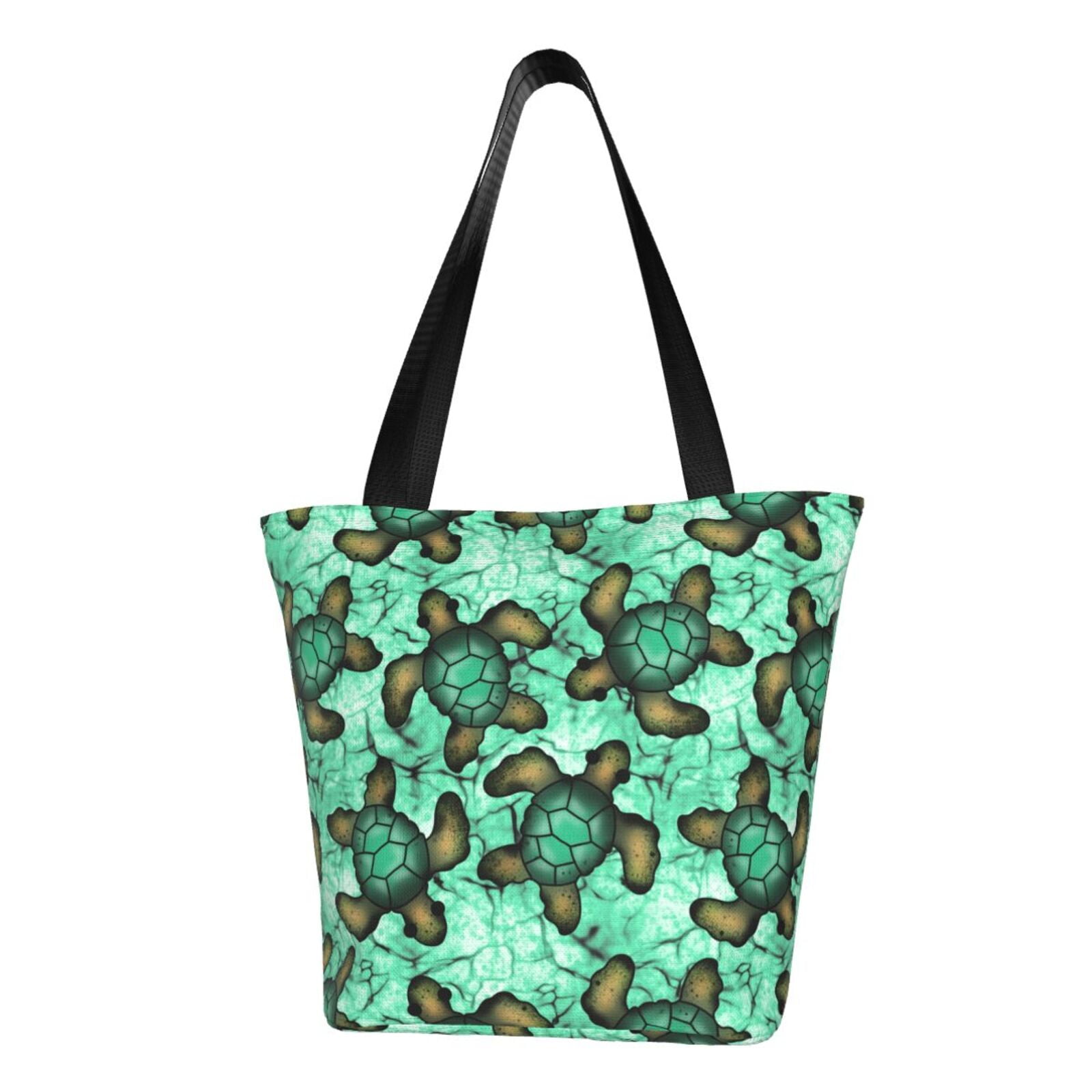 Tote Bag for Women, Sea Turtle Large Capacity Handbags Womens Laptop ...