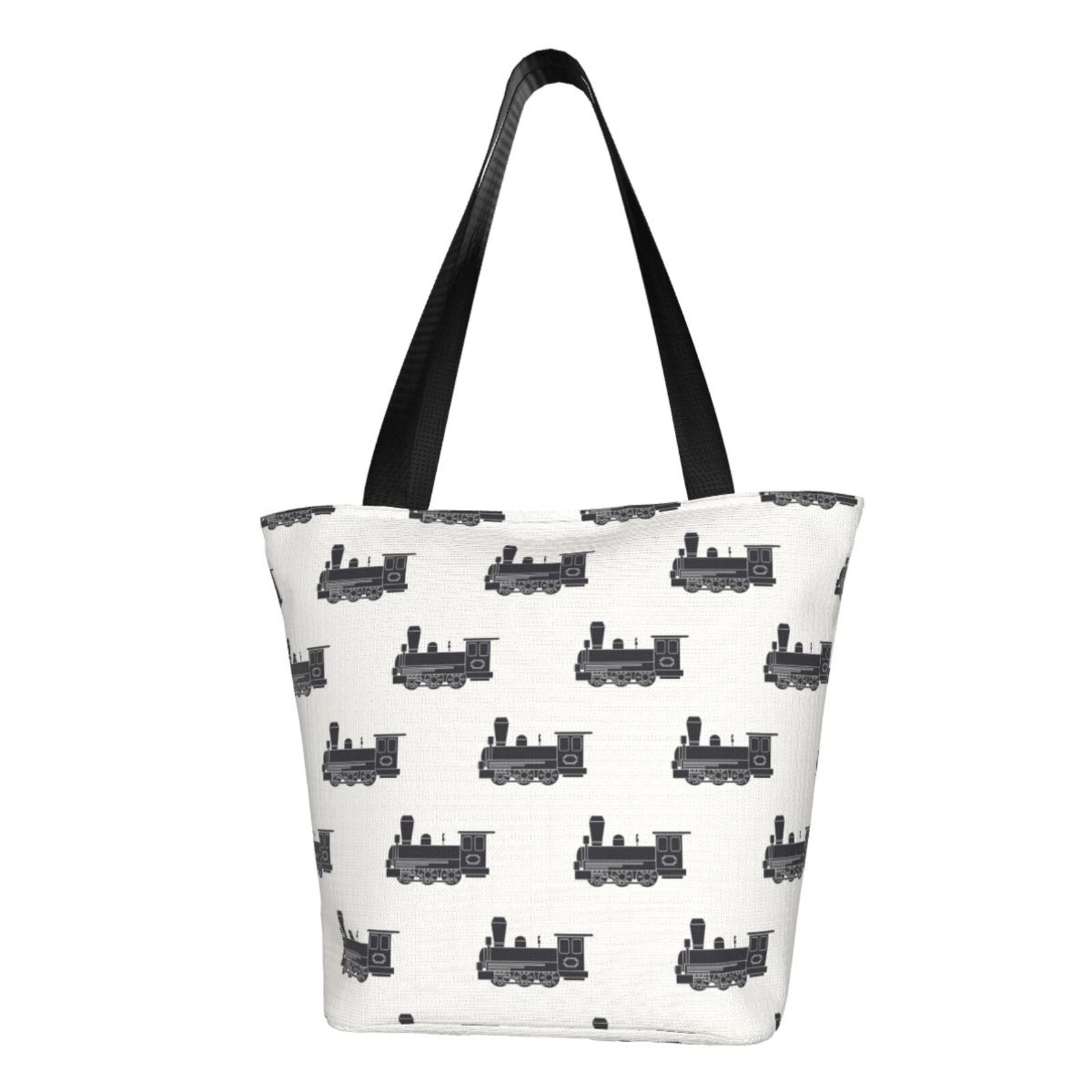 Tote Bag for Women, funny Train Pattern Large Capacity Handbags Womens ...