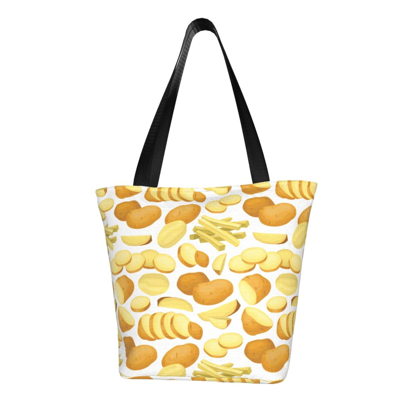 Tote Bag for Women, potato chips fries Large Capacity Handbags Womens ...