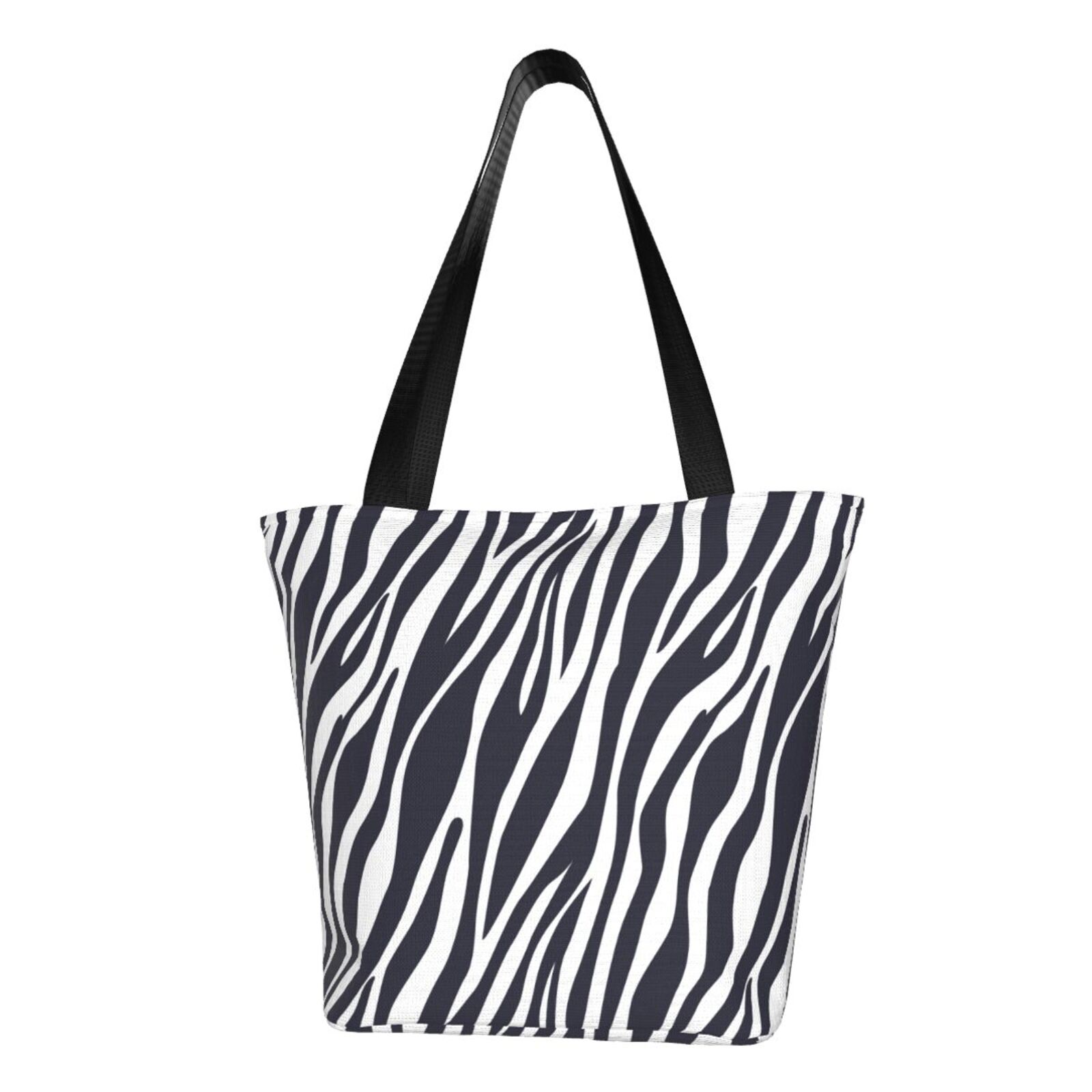Tote Bag for Women, zebra print black white print Large Capacity ...