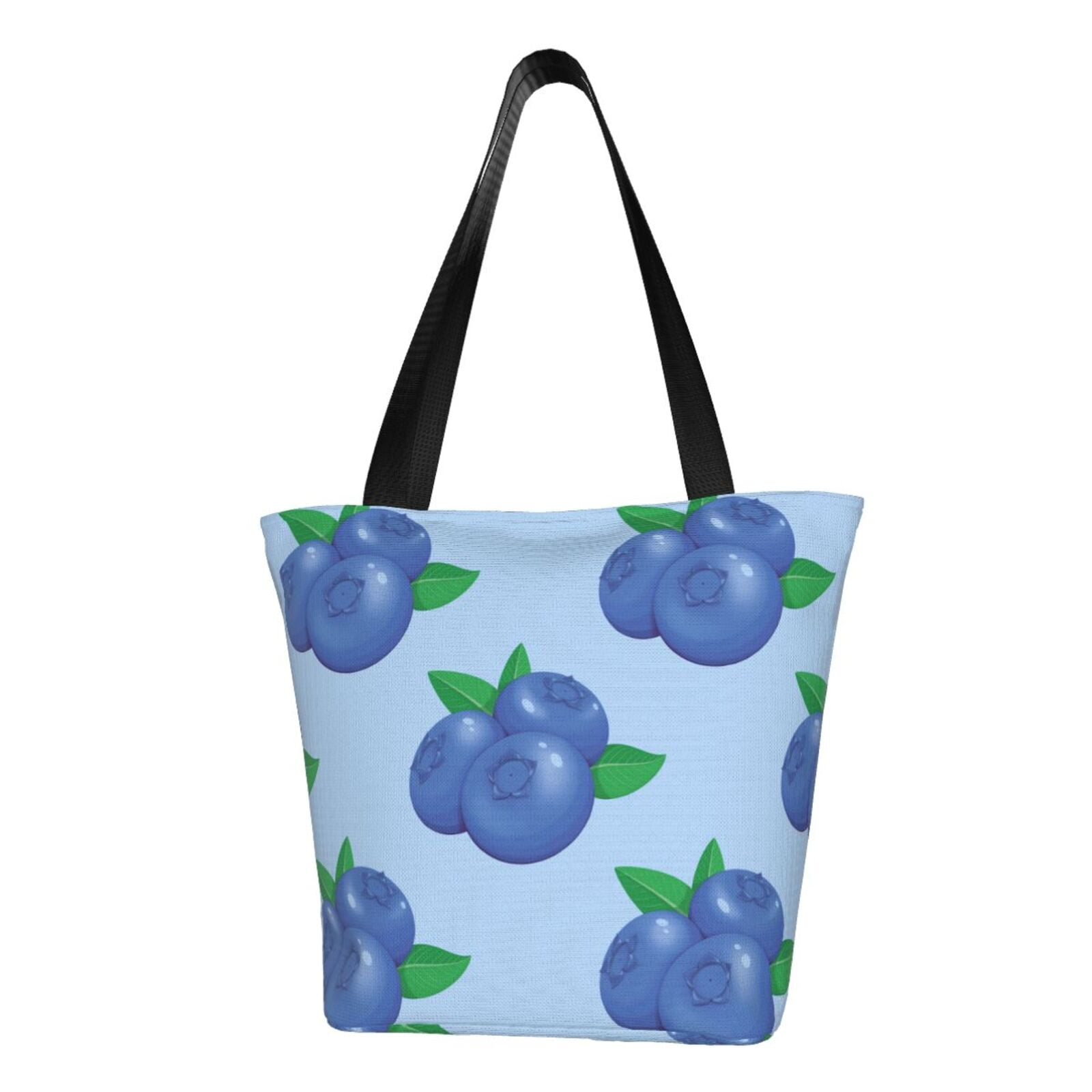 Tote Bag for Women/Men - Blueberry Print blue Handbags Shoulder Bag ...