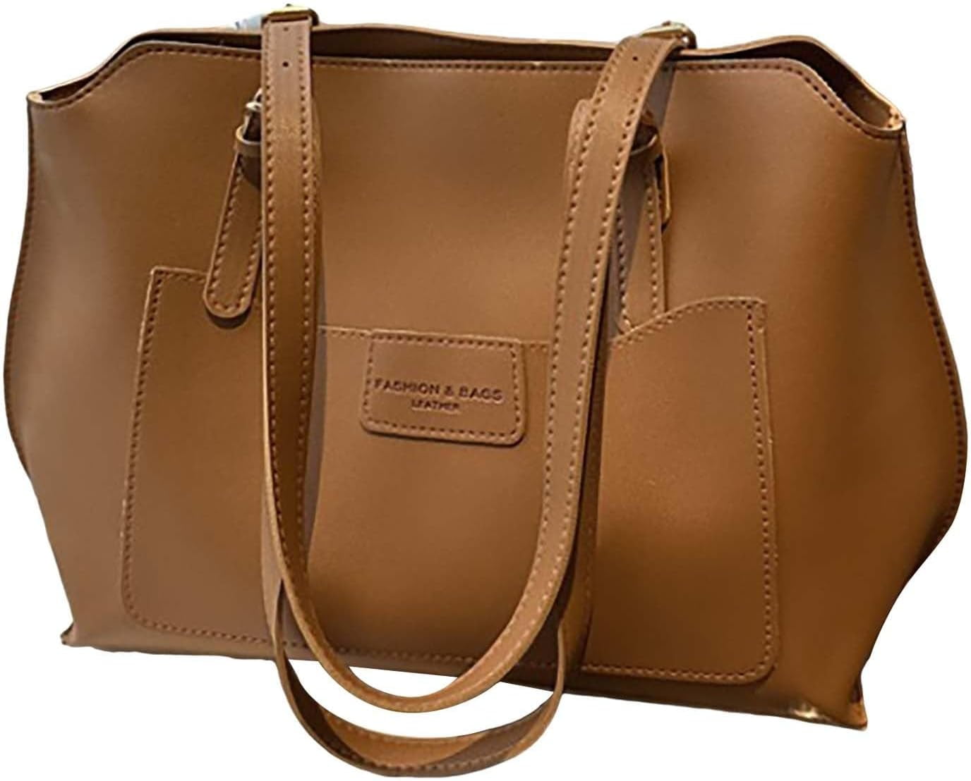Tote Bag for Women Work Travel Vegan Leather Ladies Handbags Slouchy ...