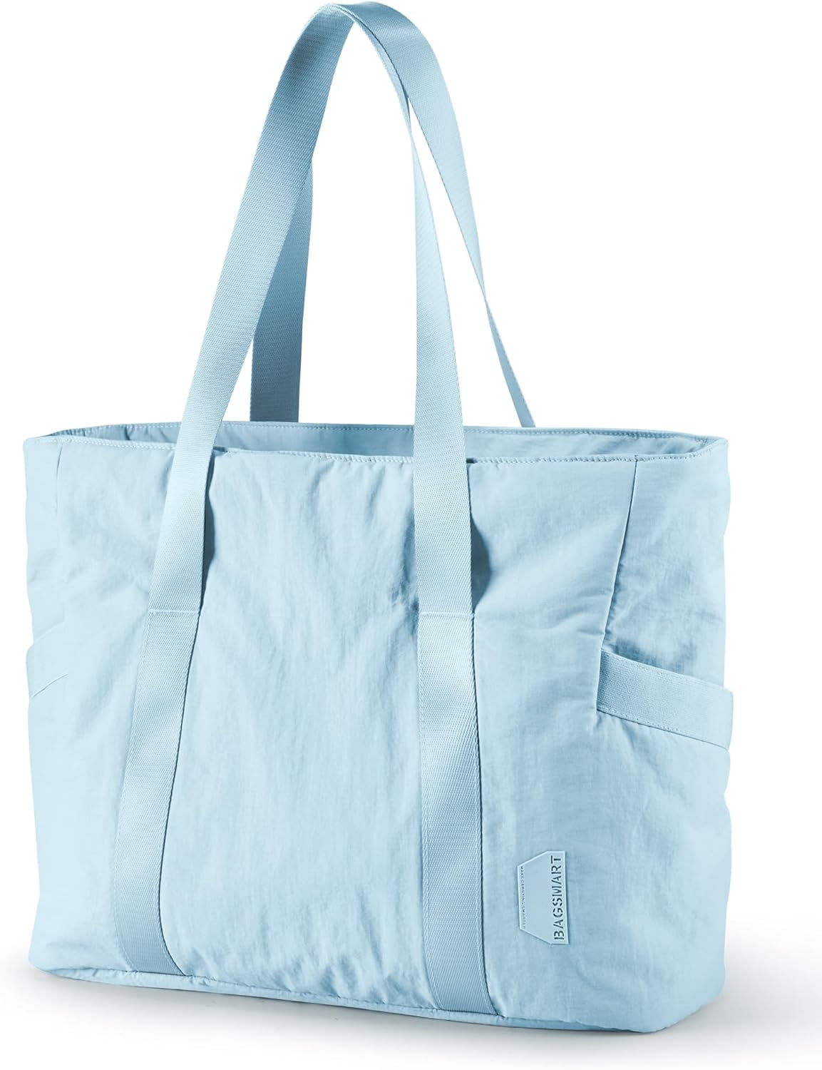 Tote Bag for Women with Zipper, Gym Tote with Compartments, Laptop Work ...