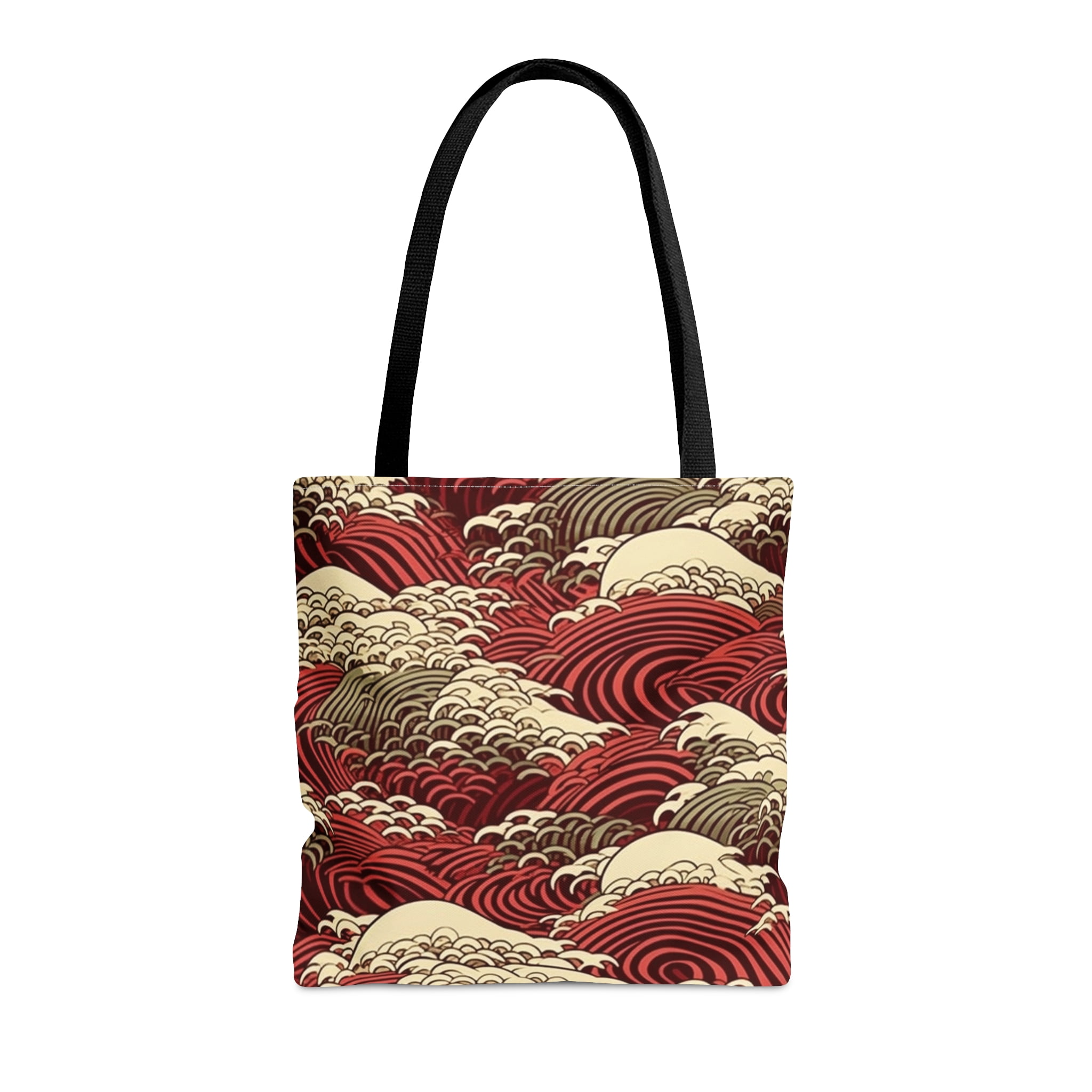 Tote Bag in Japanese Wave Pattern - Walmart.com