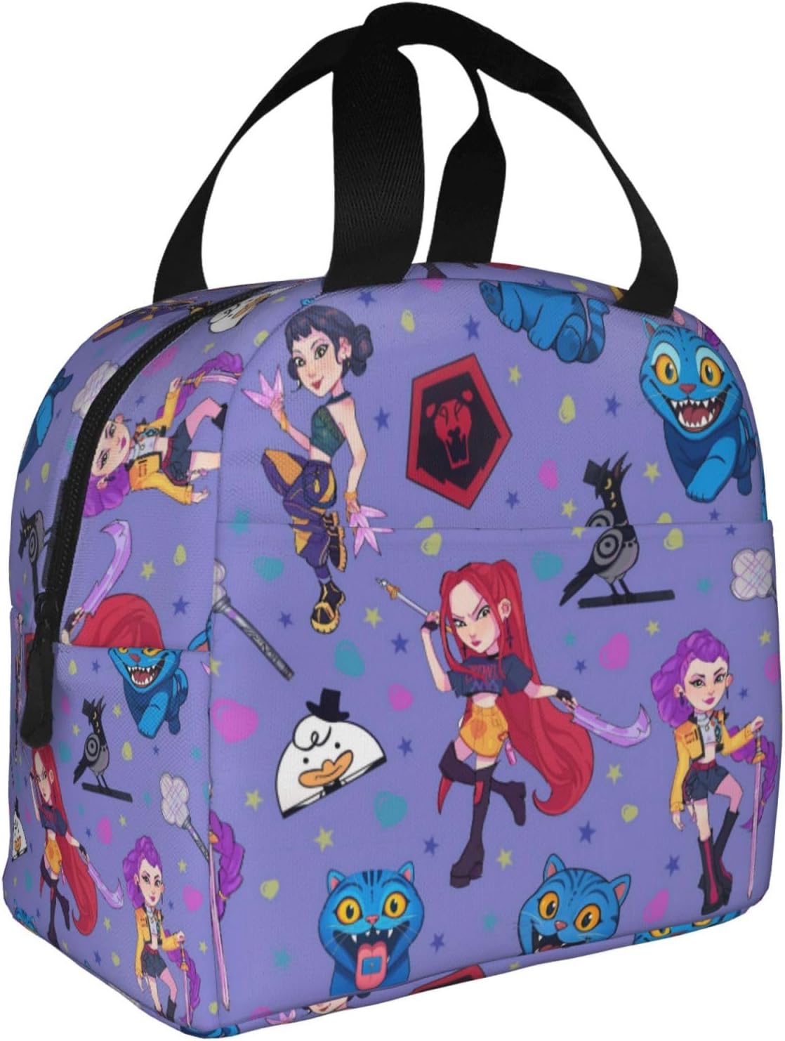Tote Bento K-Pop’s Hot Anime Demons Hunter's Lunchbags Insulated ...