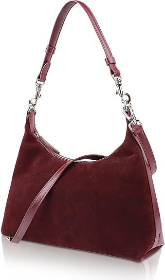 Tote Shoulder Bags for Women, Suede Forsted Cowhide Tote Crossbody ...