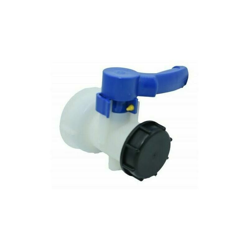 Tote Tank Adapter, 1000L IBC DN40 Butterfly Valve Switch 62mm Adapter ...