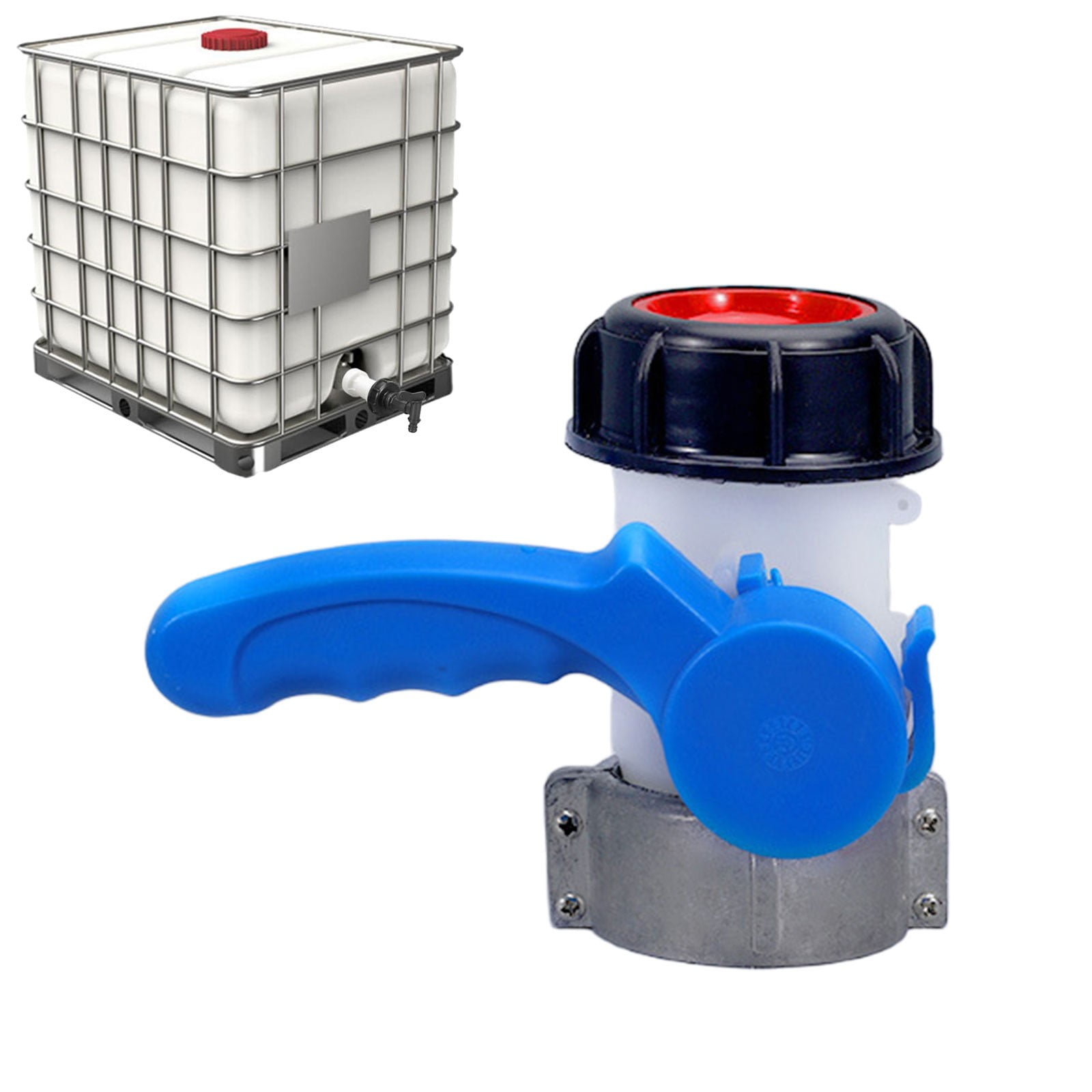 Tote Tank Adapter DN40 With Good Sealing Butterfly Nozzle Hose Adapter ...