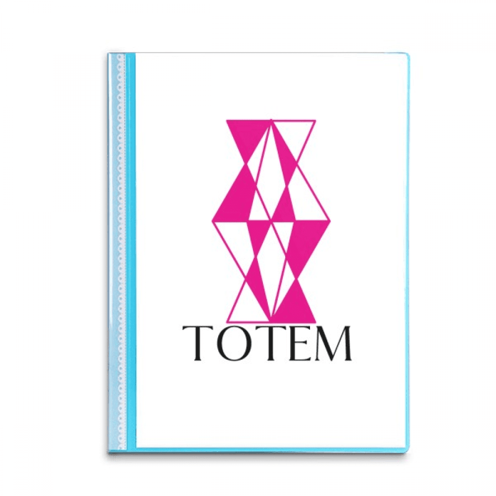 Totem Block Triangular Rhombus Book Sheet Protectors Portfolio Binder ...