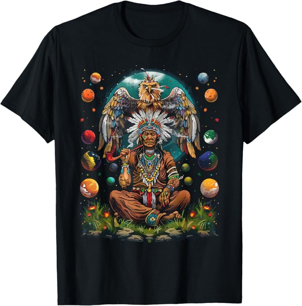 Totem Pole Indigenous People Native American Totem T-Shirt, Unisex Tee ...