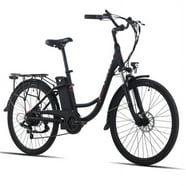 Hyper Bicycles HYP-E700-1105 Adult City Ebike 20+ Mile Range, Pedal Assist, Blue - Walmart.com
